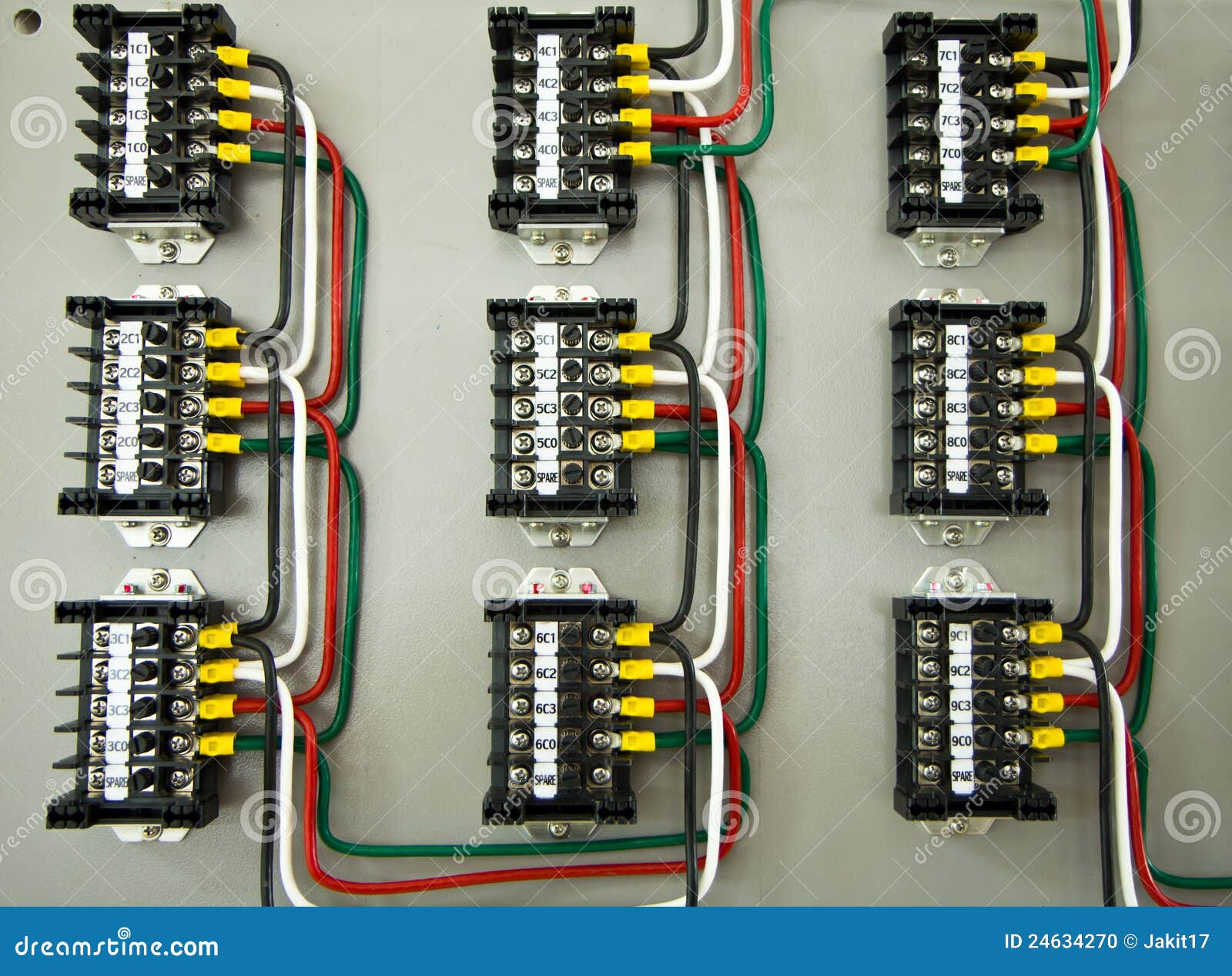 Cable terminal stock photo. Image of maintenance, engineer - 24634270