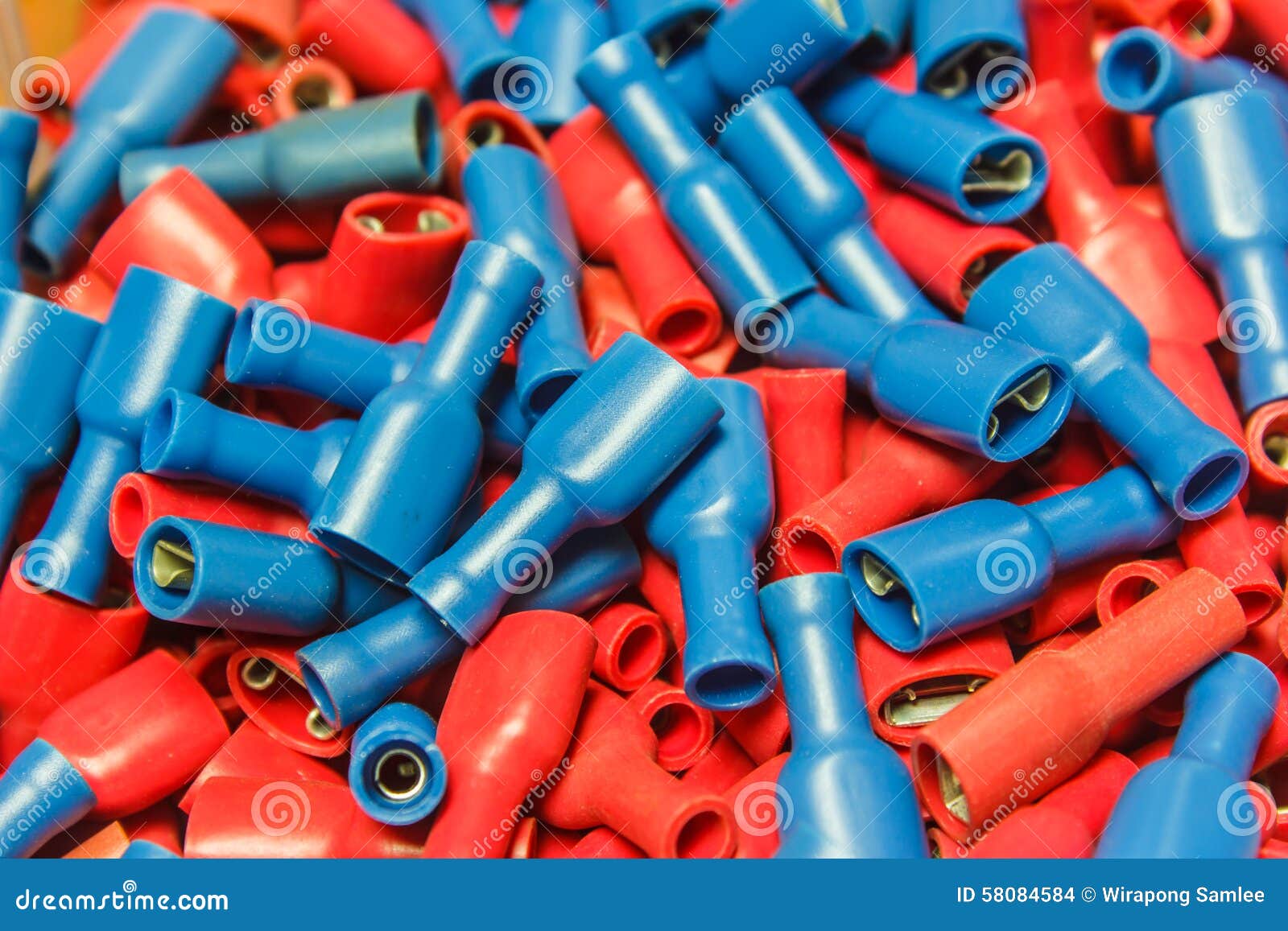 Cable terminals stock photo. Image of light, automation - 58084584