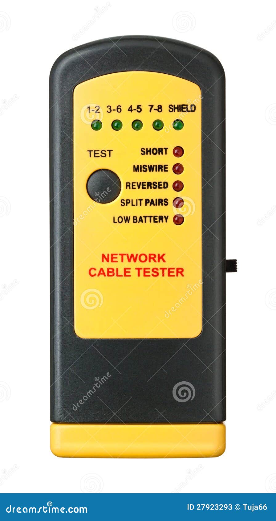 Cable tester stock image. Image of impedance, electricity - 27923293