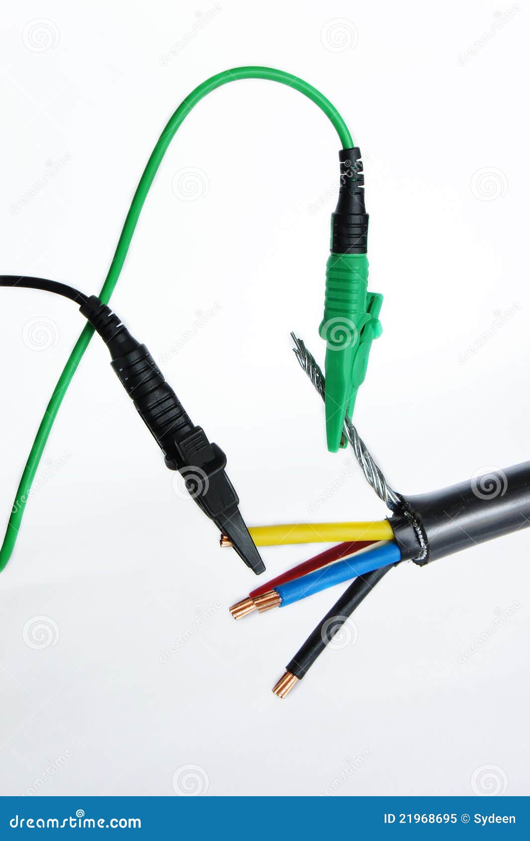 Cable testing stock image. Image of insulated, wiring - 21968695
