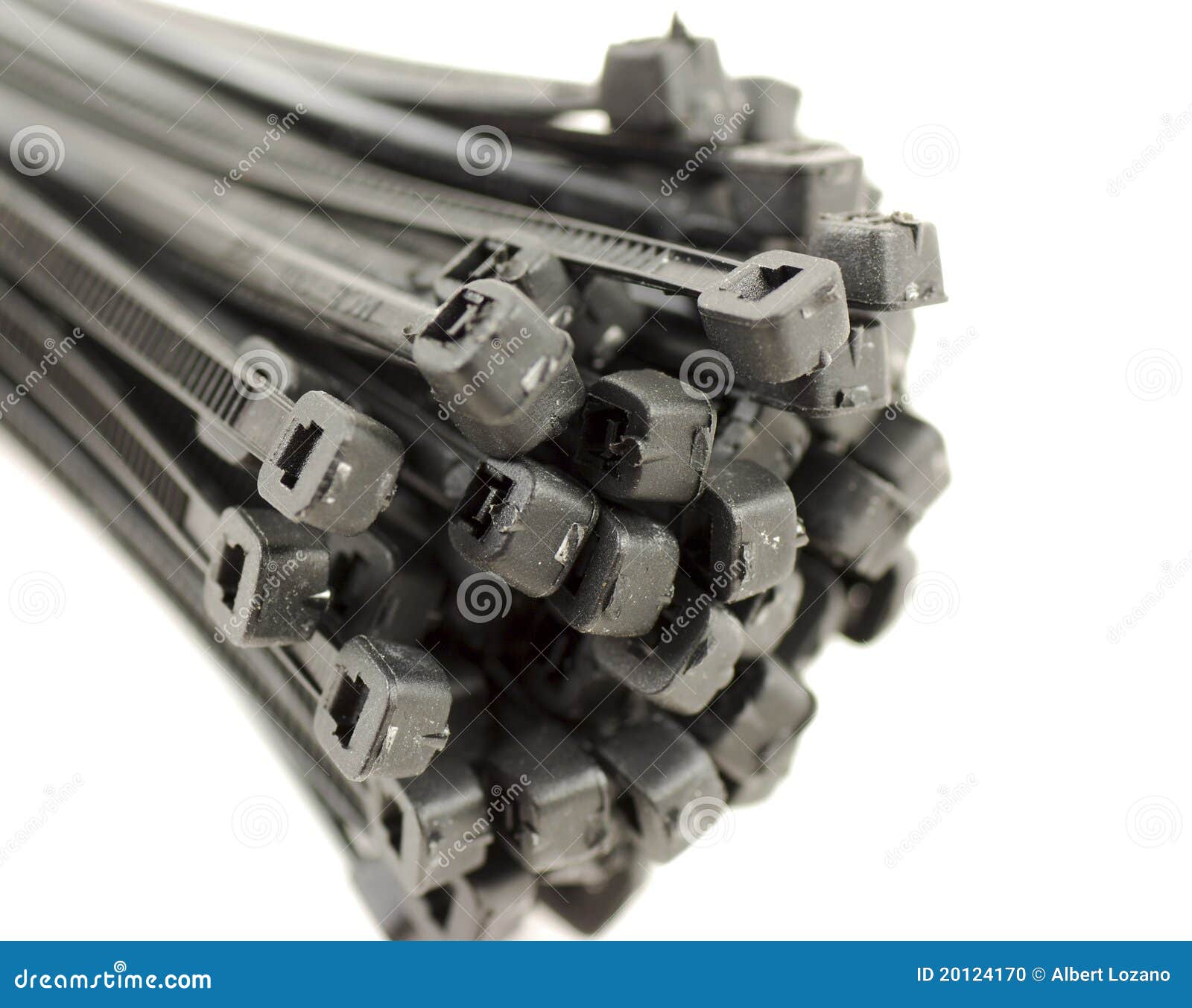 Cable ties stock photo. Image of arrangement, dangling - 20124170
