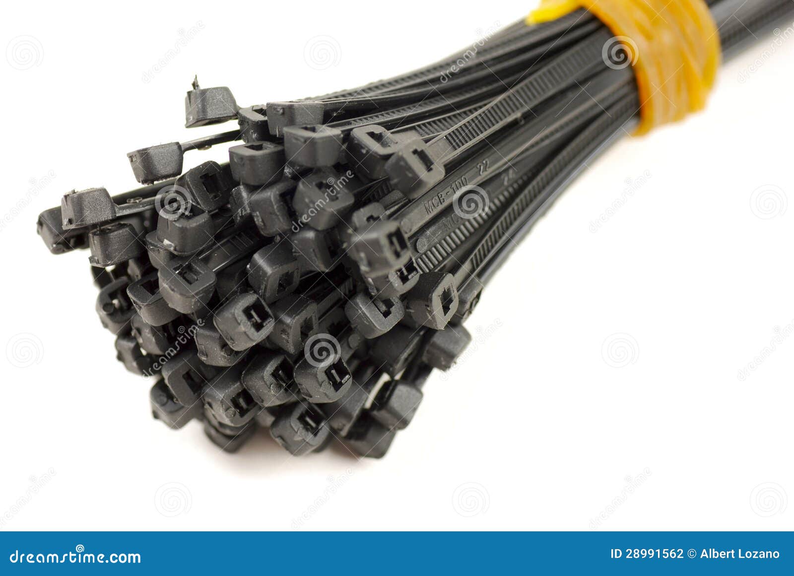 Cable ties stock photo. Image of connection, dangling - 28991562
