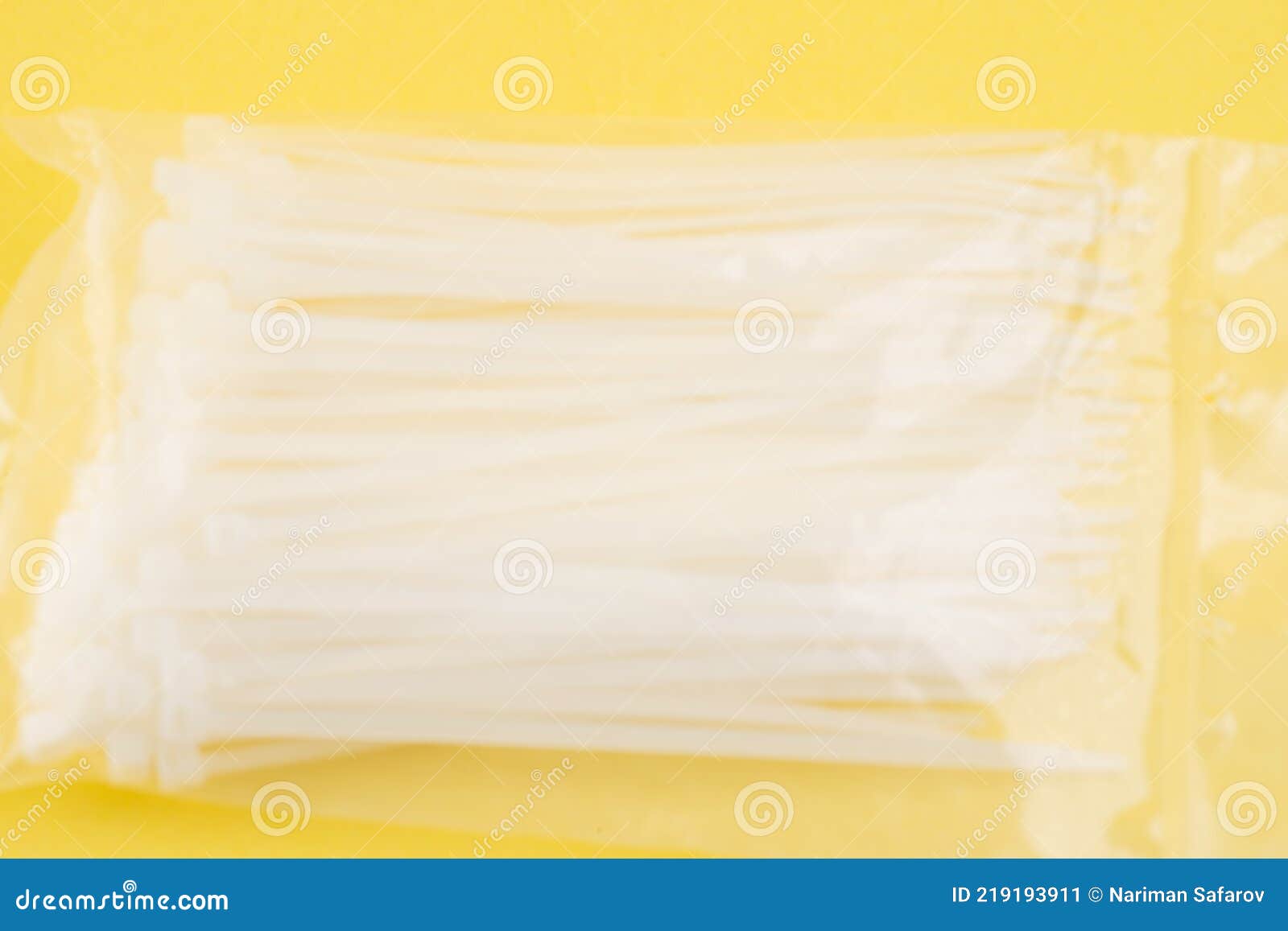 Cable Ties White in the Package Stock Image - Image of isolated ...