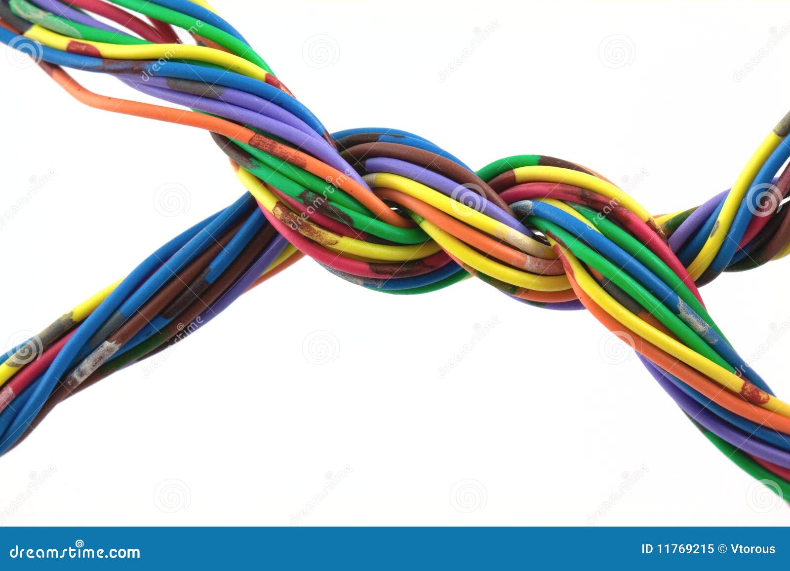 Cable torcido imagen de archivo. Imagen de fondo, cable - 11769215