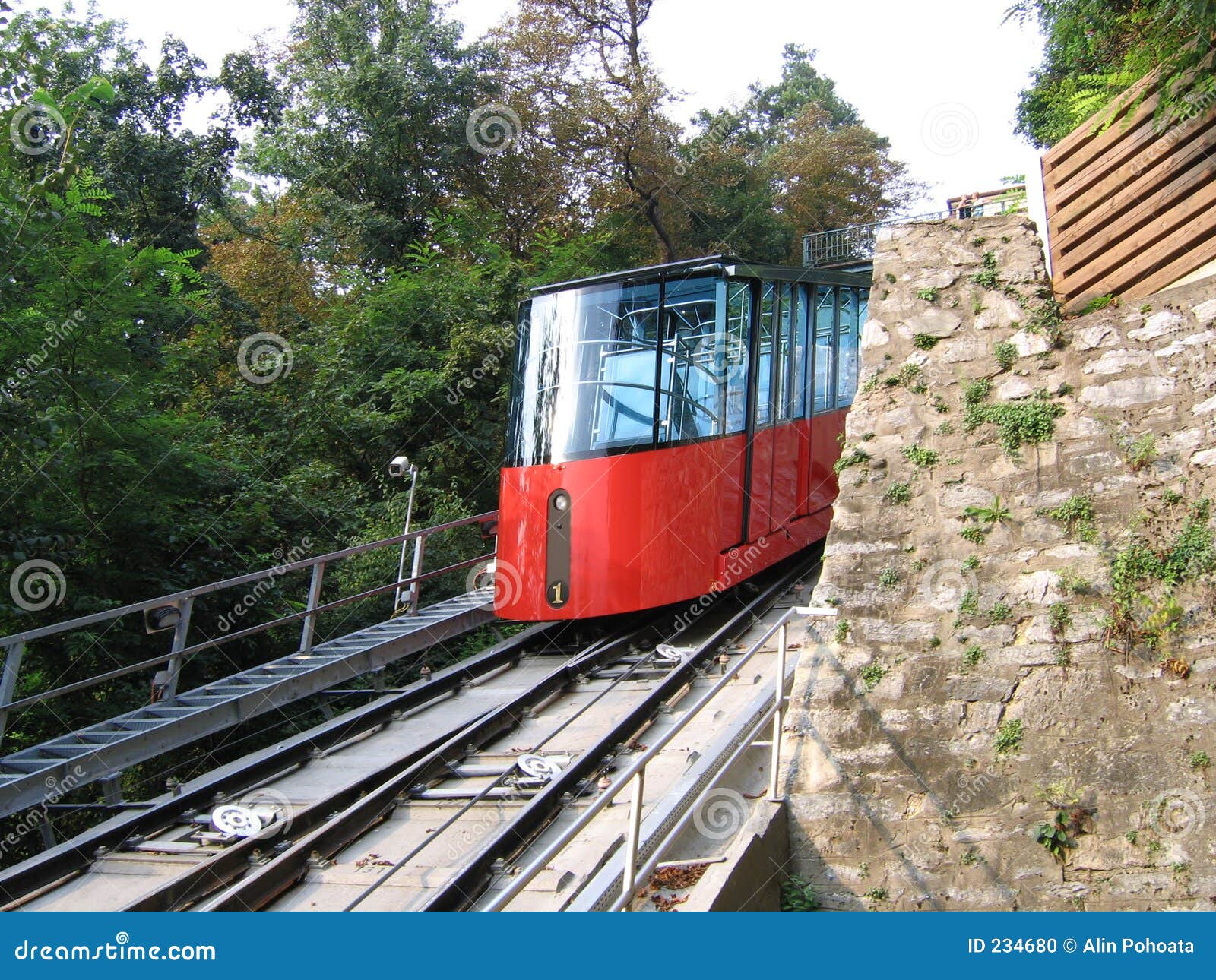 Cable train 1 stock photo. Image of castle, rail, tourism - 234680