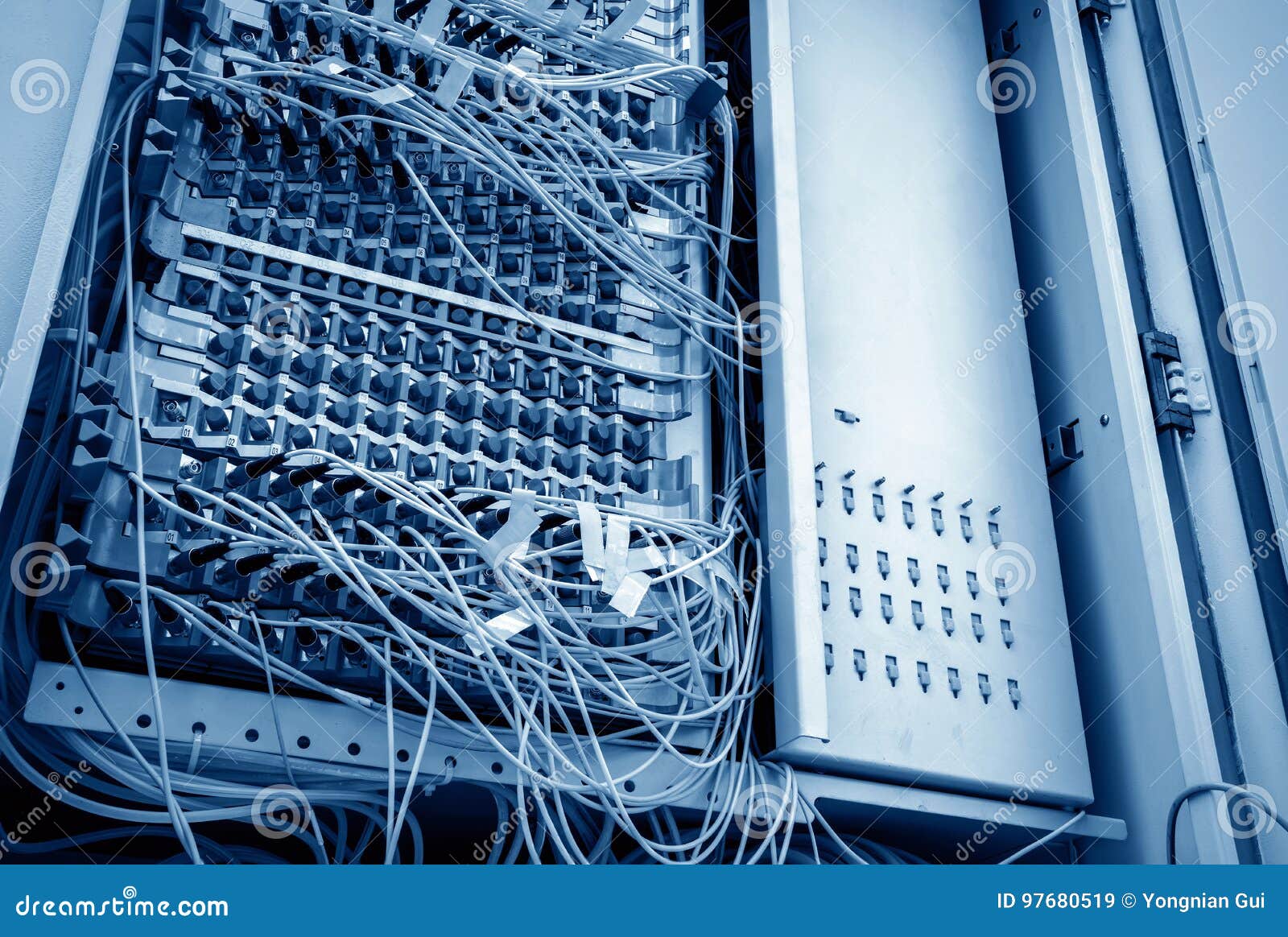 Cable transfer box stock image. Image of cable, switch - 97680519