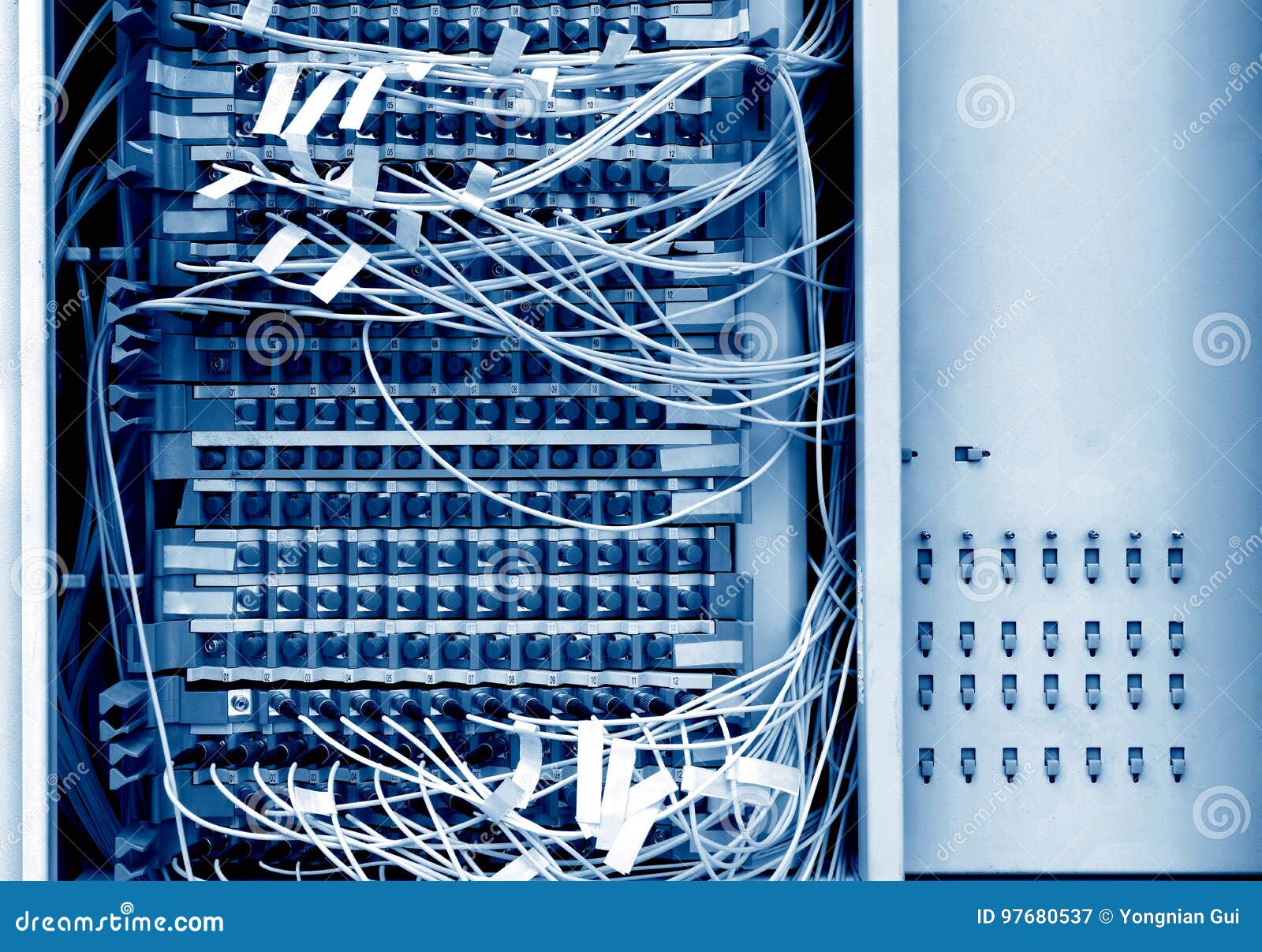 Cable transfer box stock image. Image of wiring, line - 97680537