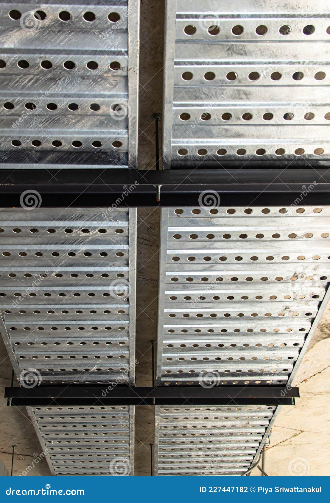 Cable Trays Ladder for Cables Installation Stock Photo - Image of ...