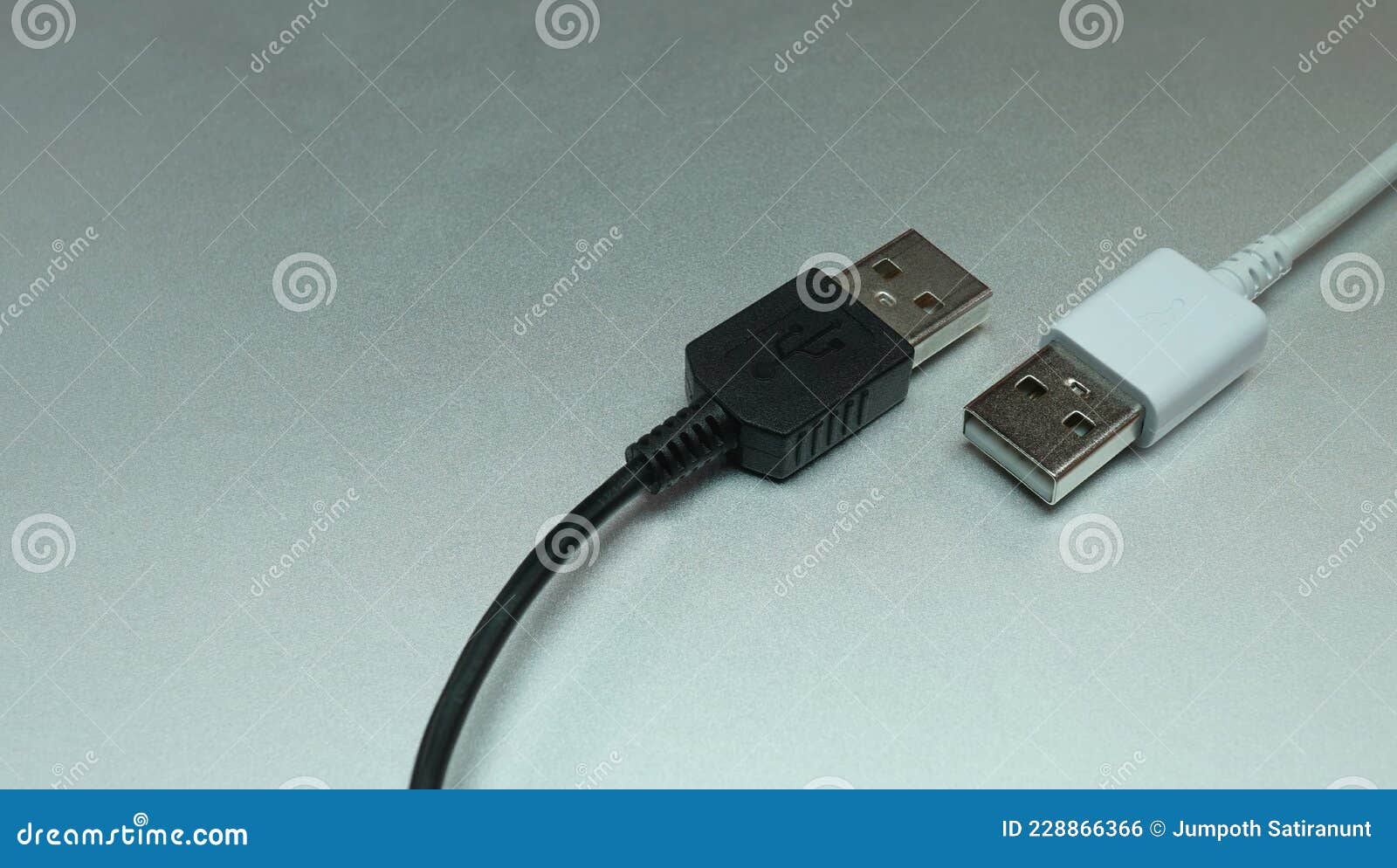 Cable USB Connector, Electronic Component To Connection, Two USB Port ...