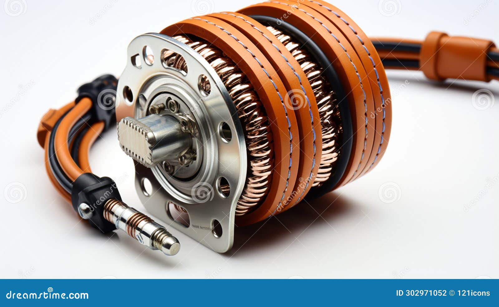 Cable Winder On White Background Royalty-Free Stock Photography ...