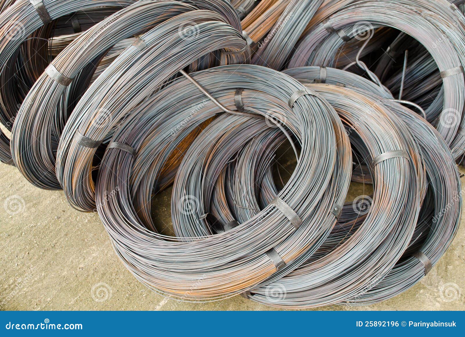 Cable wire stock photo. Image of metal, cable, wire, building - 25892196