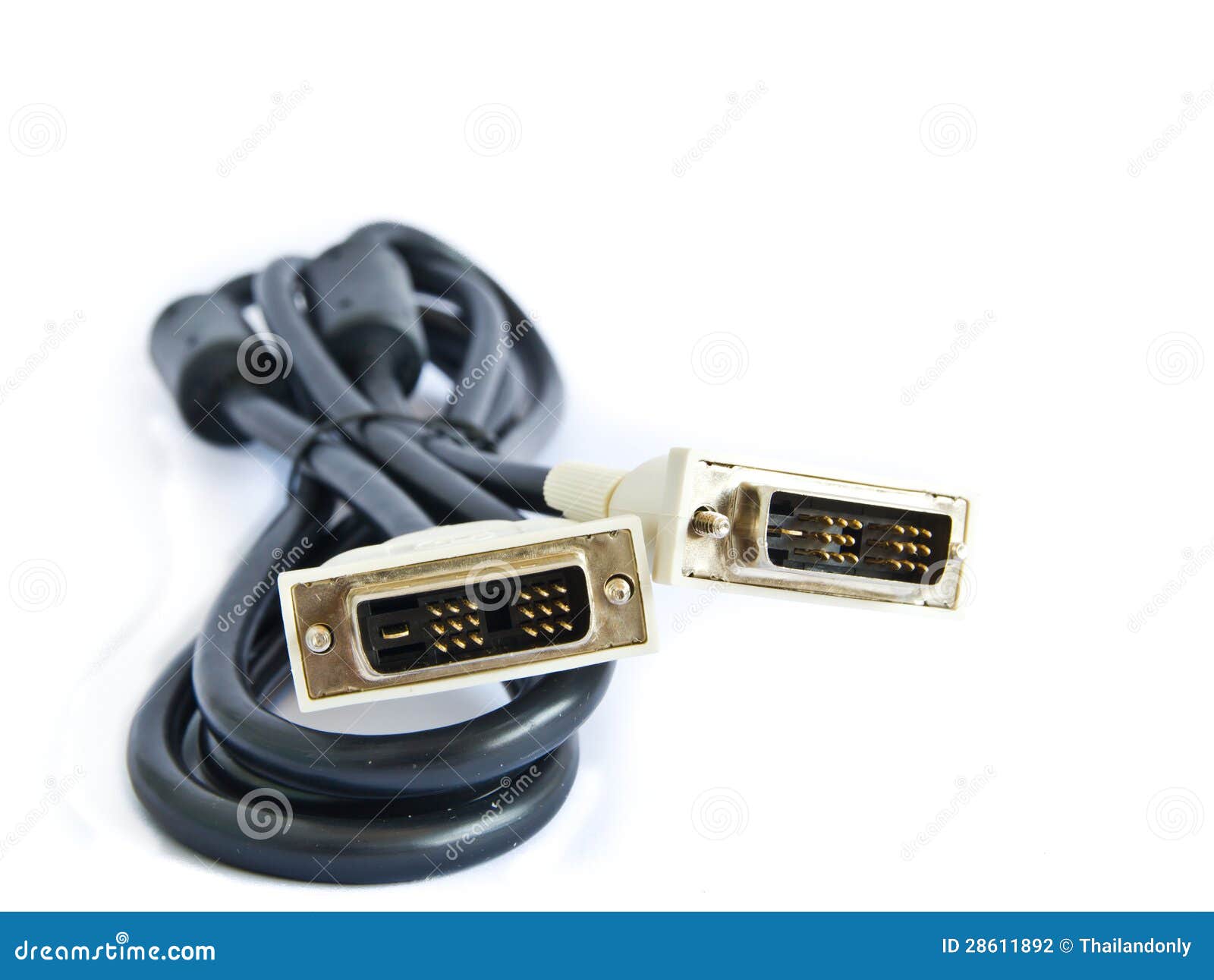 Cable Wire Computer stock photo. Image of device, connector - 28611892