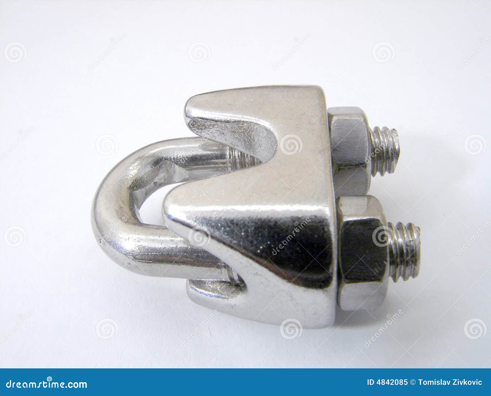 Cable wire grip stock image. Image of cable, fasteners - 4842085