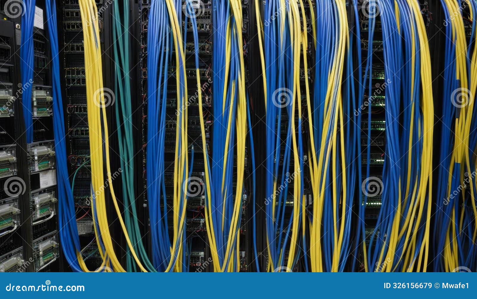 Cable Wire Network Datacenter Fiber Router Computer Network Cables ...