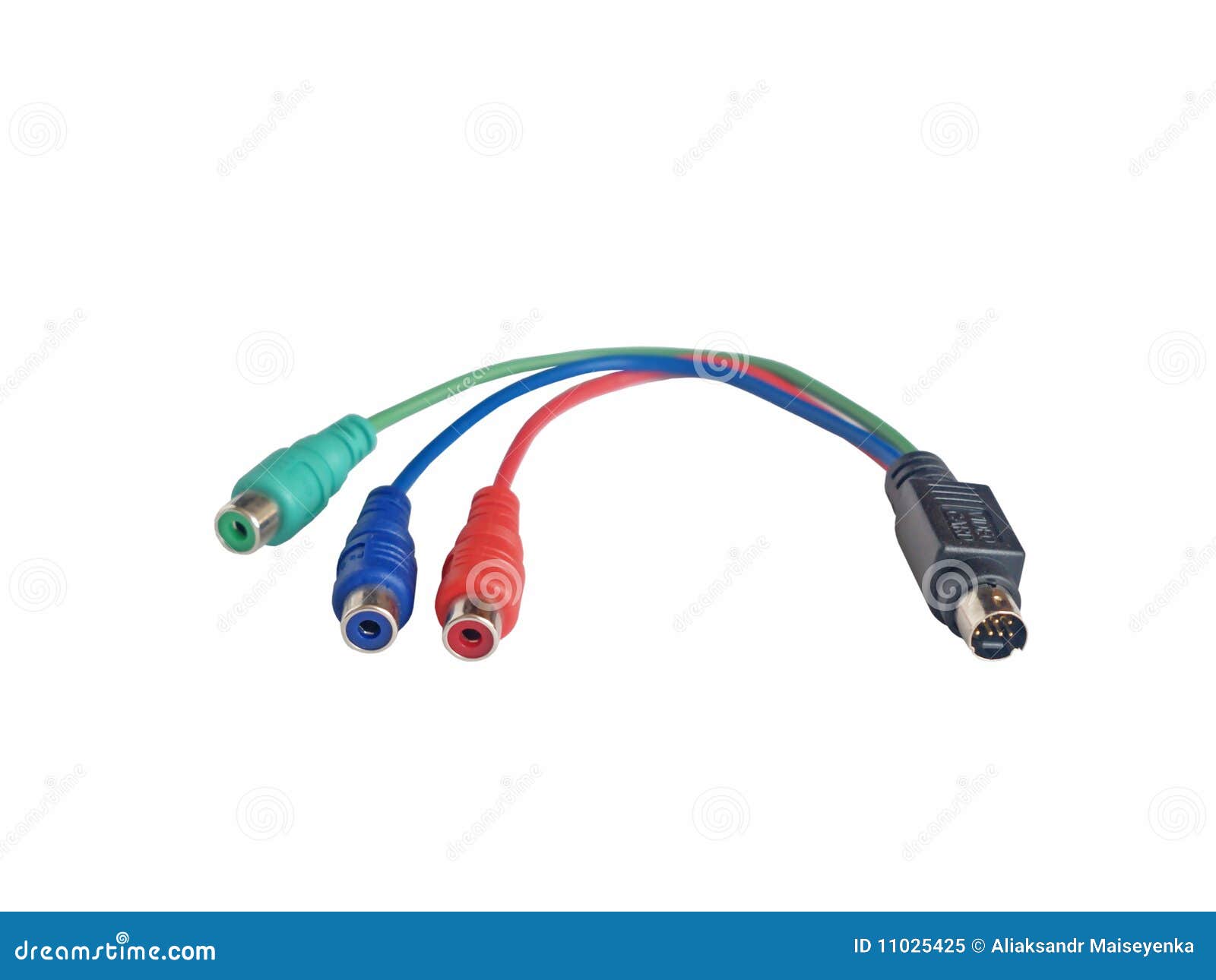 Cable y conector imagen de archivo. Imagen de conecte - 11025425