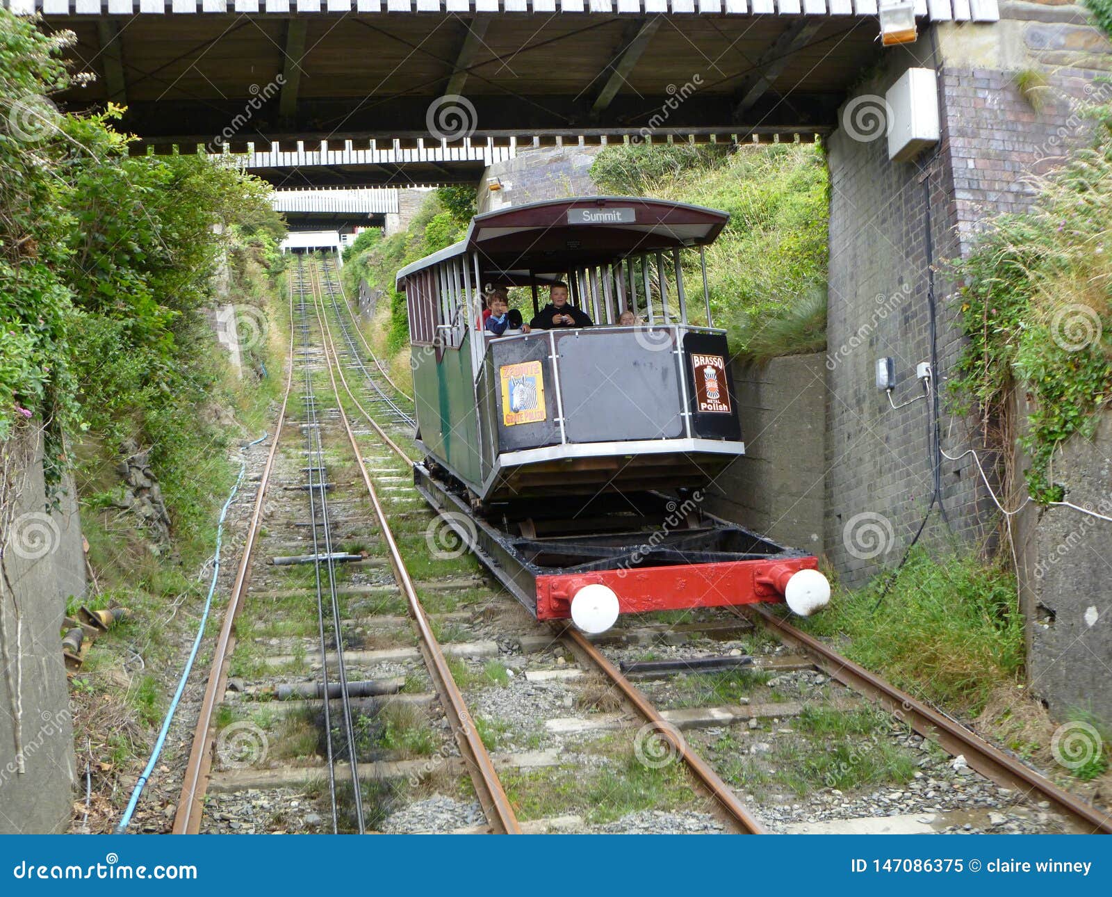 Cablecar in aberystwyth editorial image. Image of wales - 147086375