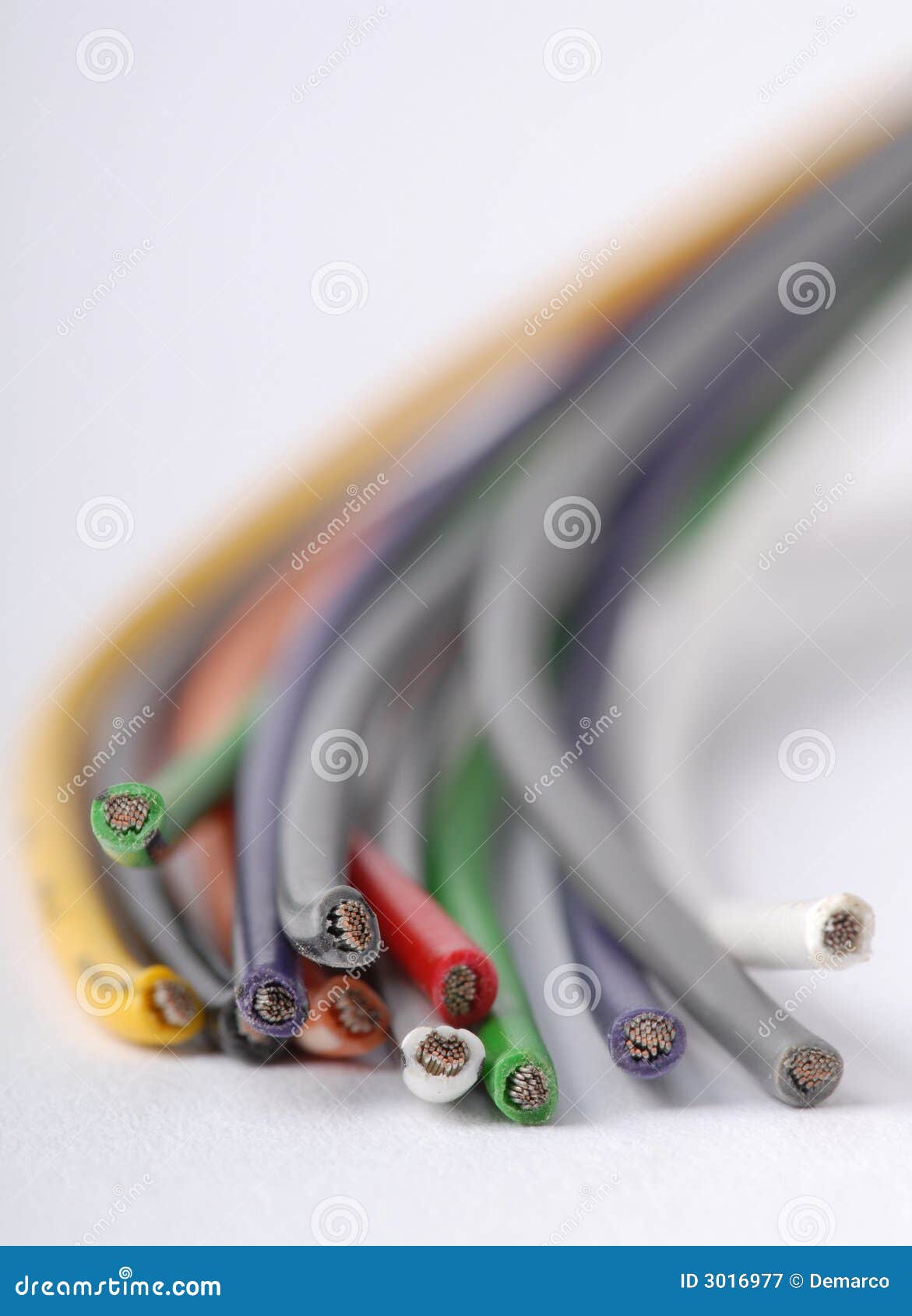Cables stock image. Image of wire, electricity, strand - 3016977