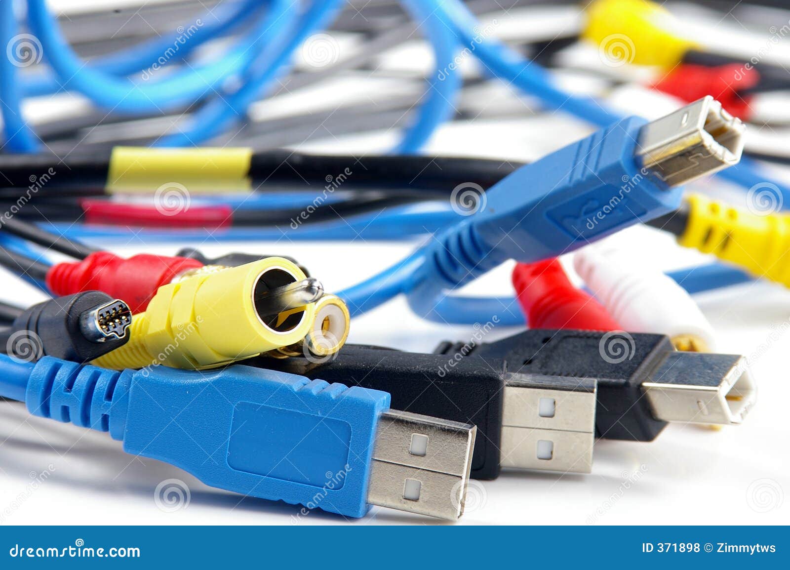 Cables stock photo. Image of detail, high, wire, gadget - 371898