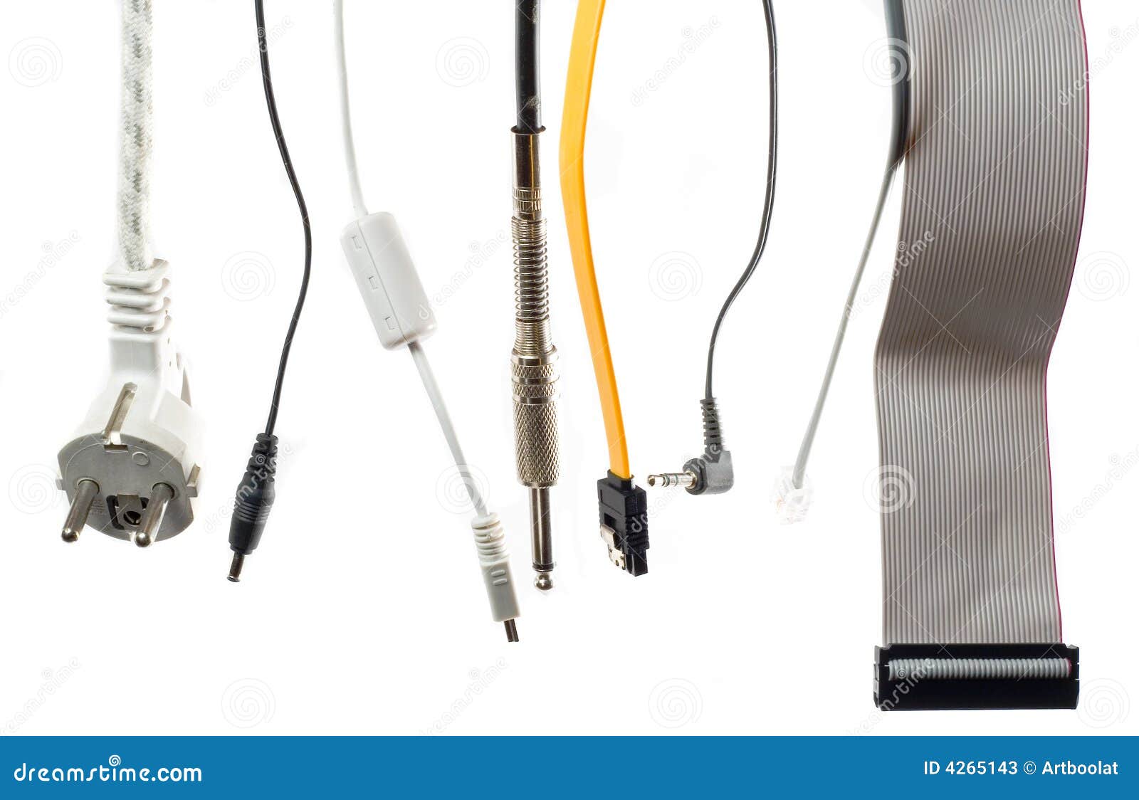 Cables stock image. Image of backgrounds, device, electricity - 4265143