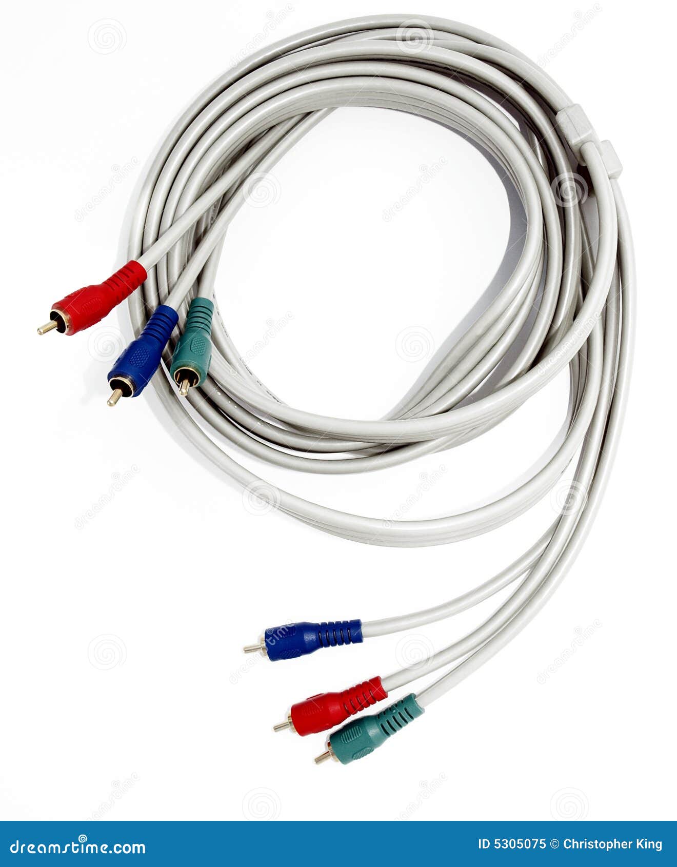 Cables Componentes Verdes Y Azules Rojos Imagen de archivo - Imagen de ...