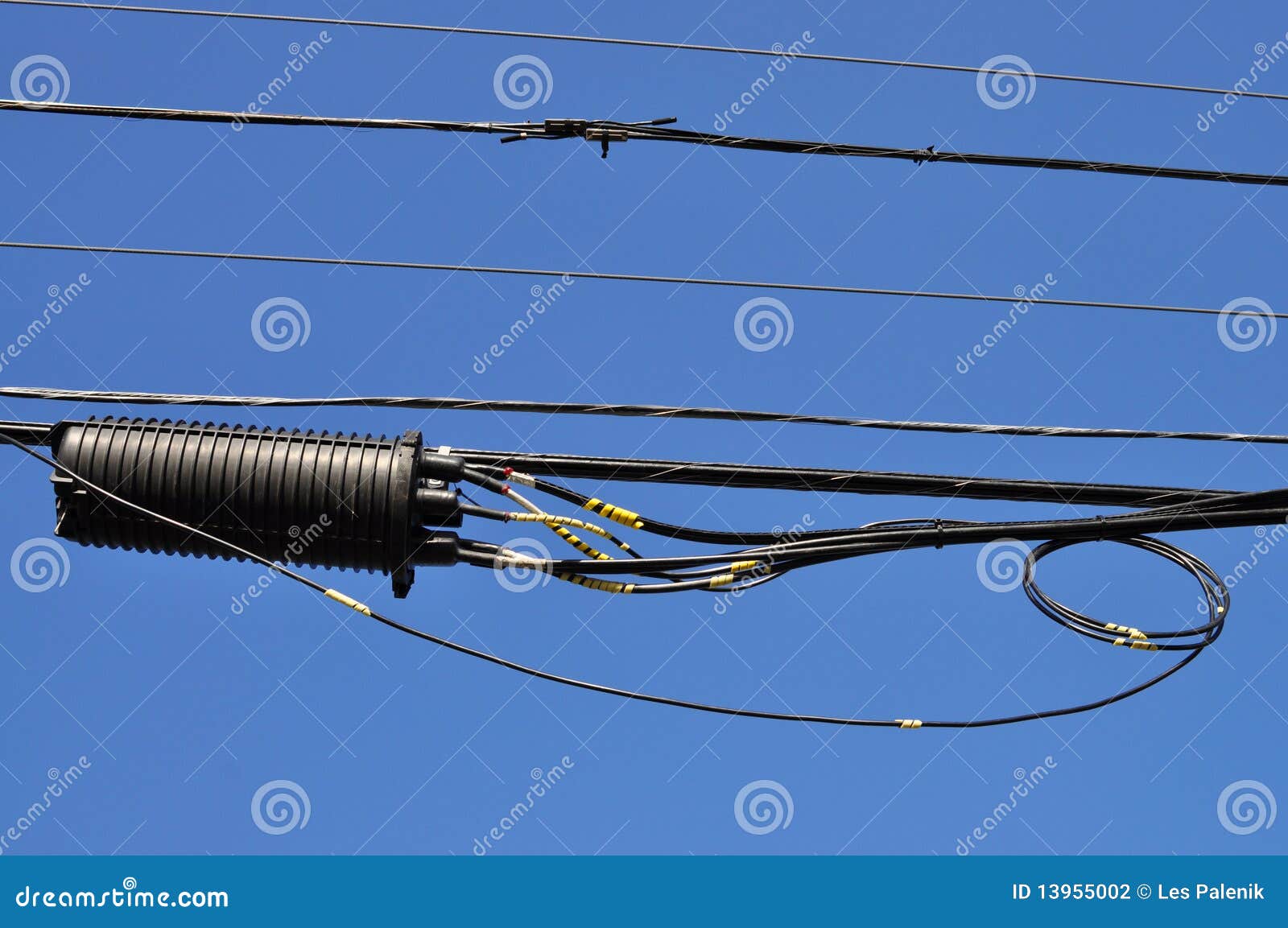 Cables and Connectors in the Air Stock Photo - Image of connector ...