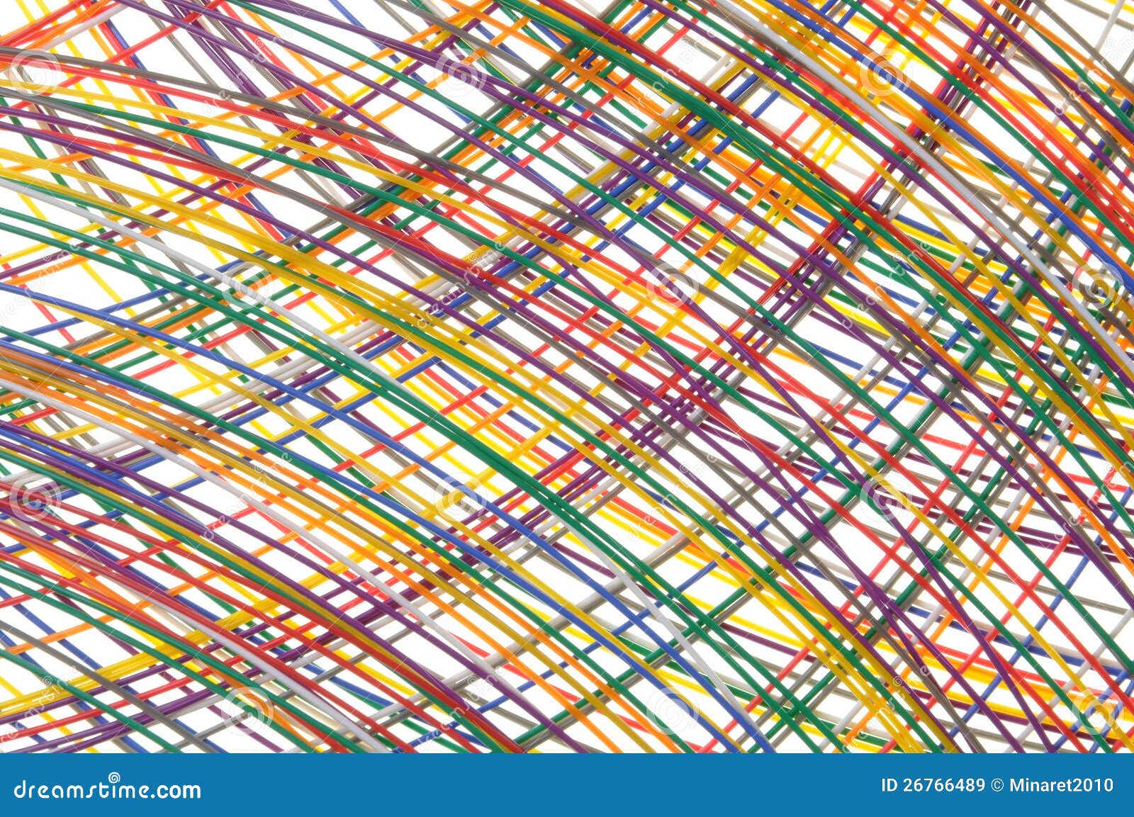Cables En Redes De Telecomunicaciones Imagen de archivo - Imagen de ...