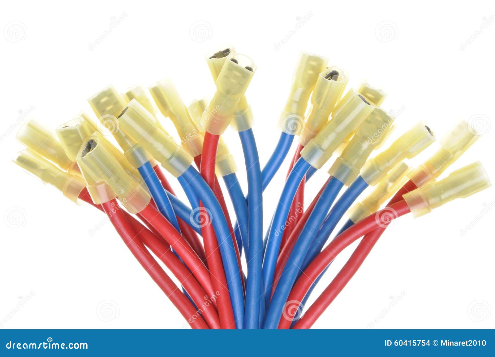 Cables with Terminals Used in Electrical Installation Systems Stock ...