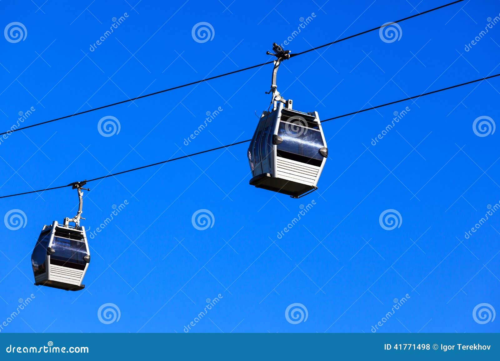 A cableway stock photo. Image of cable, lift, exterior - 41771498