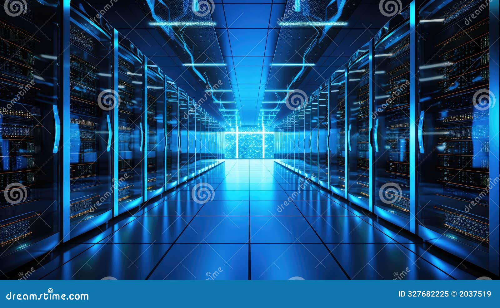 Cabling office network stock illustration. Illustration of ethernet ...