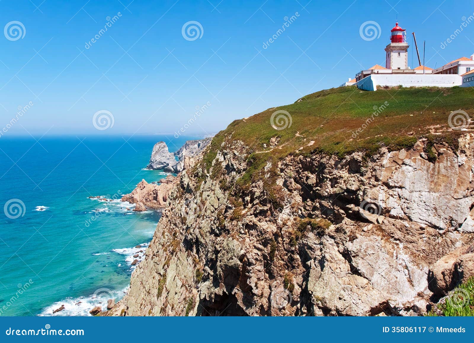 Cabo Da Roca (Cape Roca) Sintra, Portugal Stock Image - Image of ...