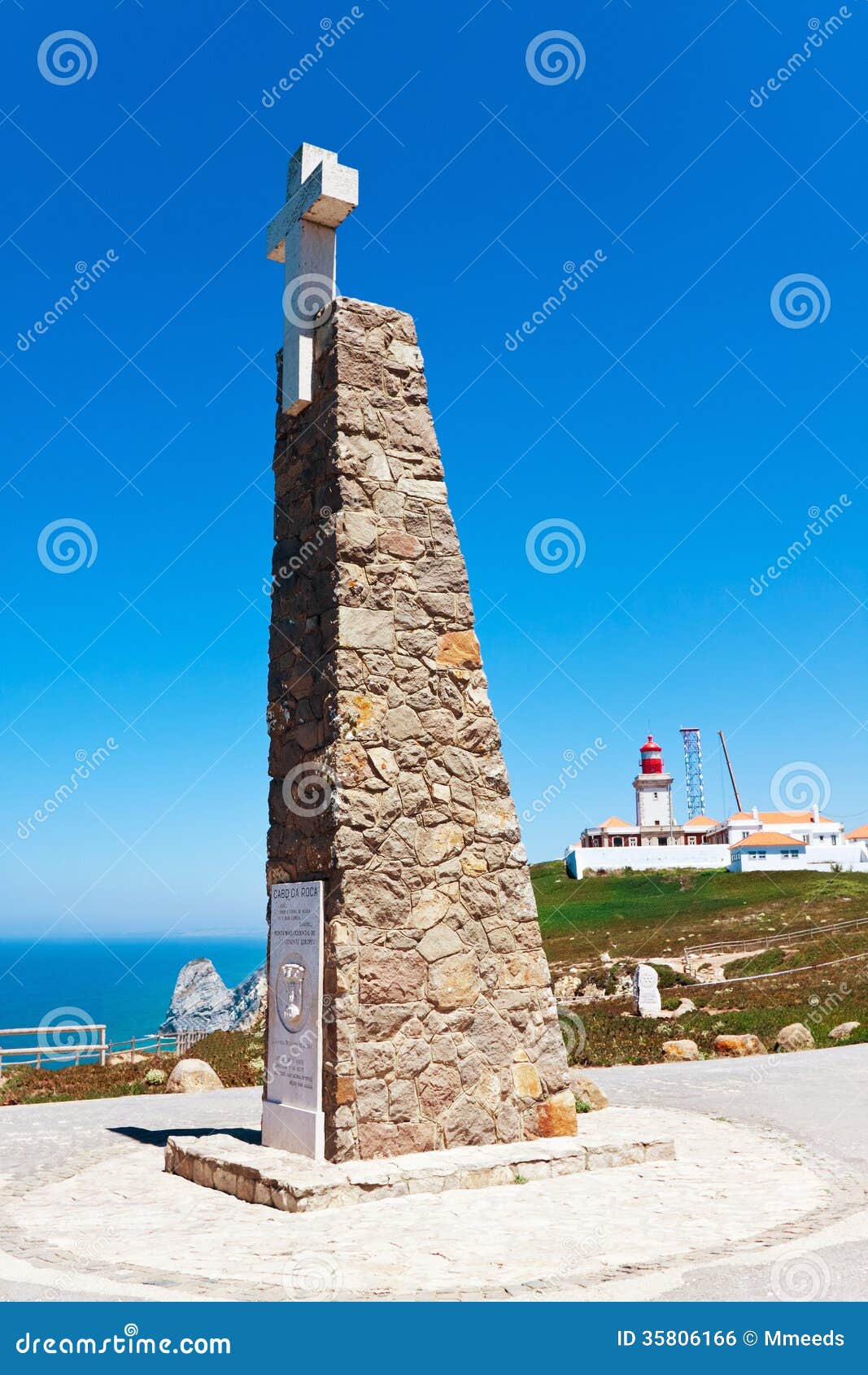 Cabo Da Roca (Cape Roca) Sintra, Portugal Stock Photo - Image of coast ...