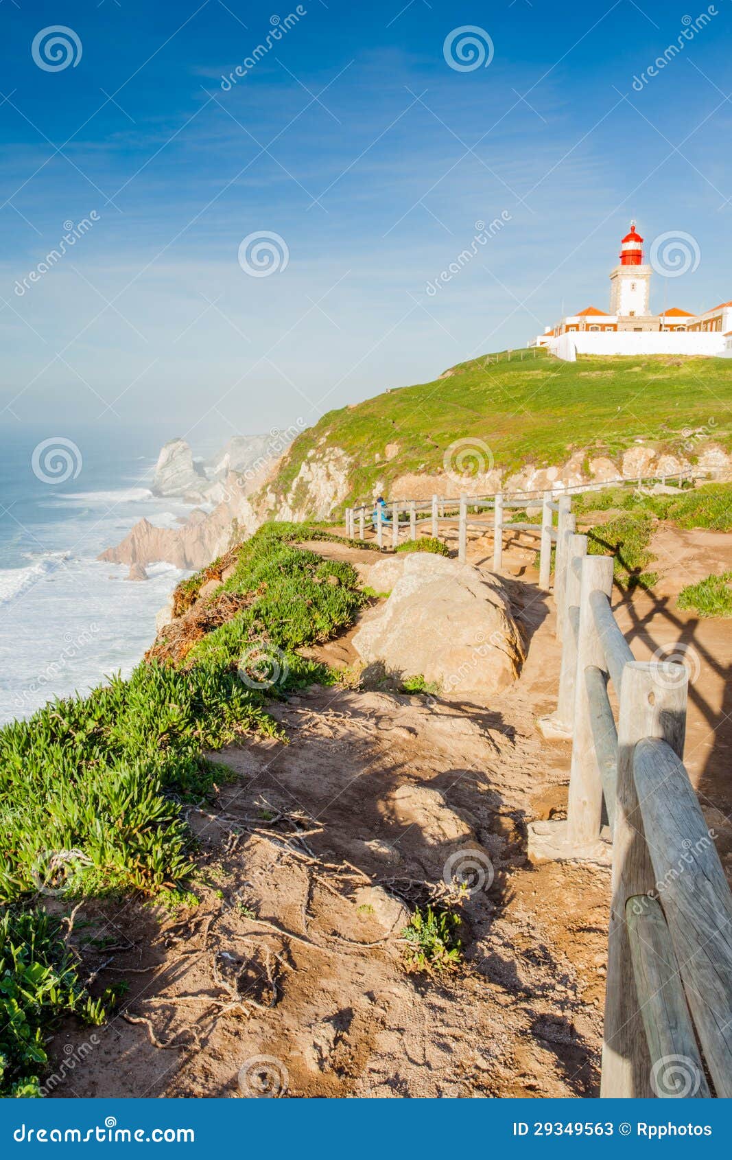 Cabo da Roca, Portugal stock image. Image of coastline - 29349563