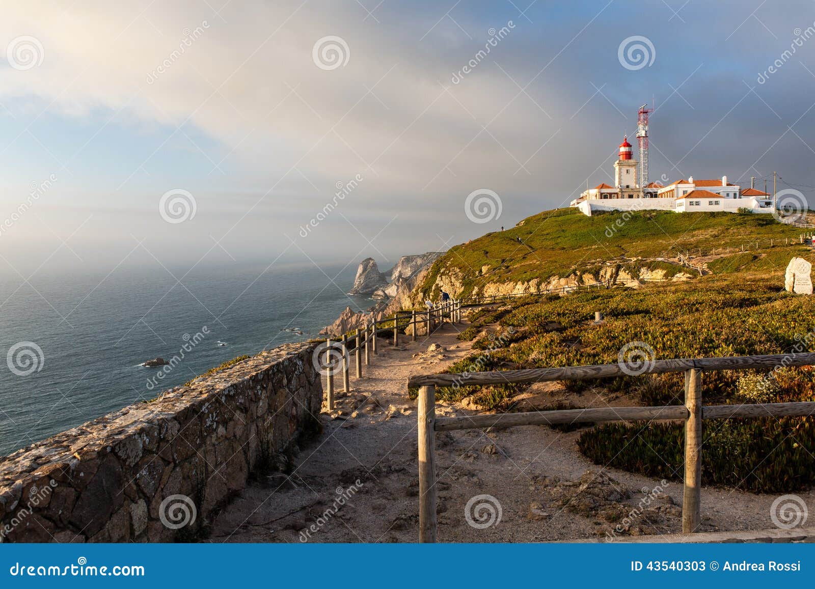 Cabo de Roca stock image. Image of ocean, nature, landscape - 43540303
