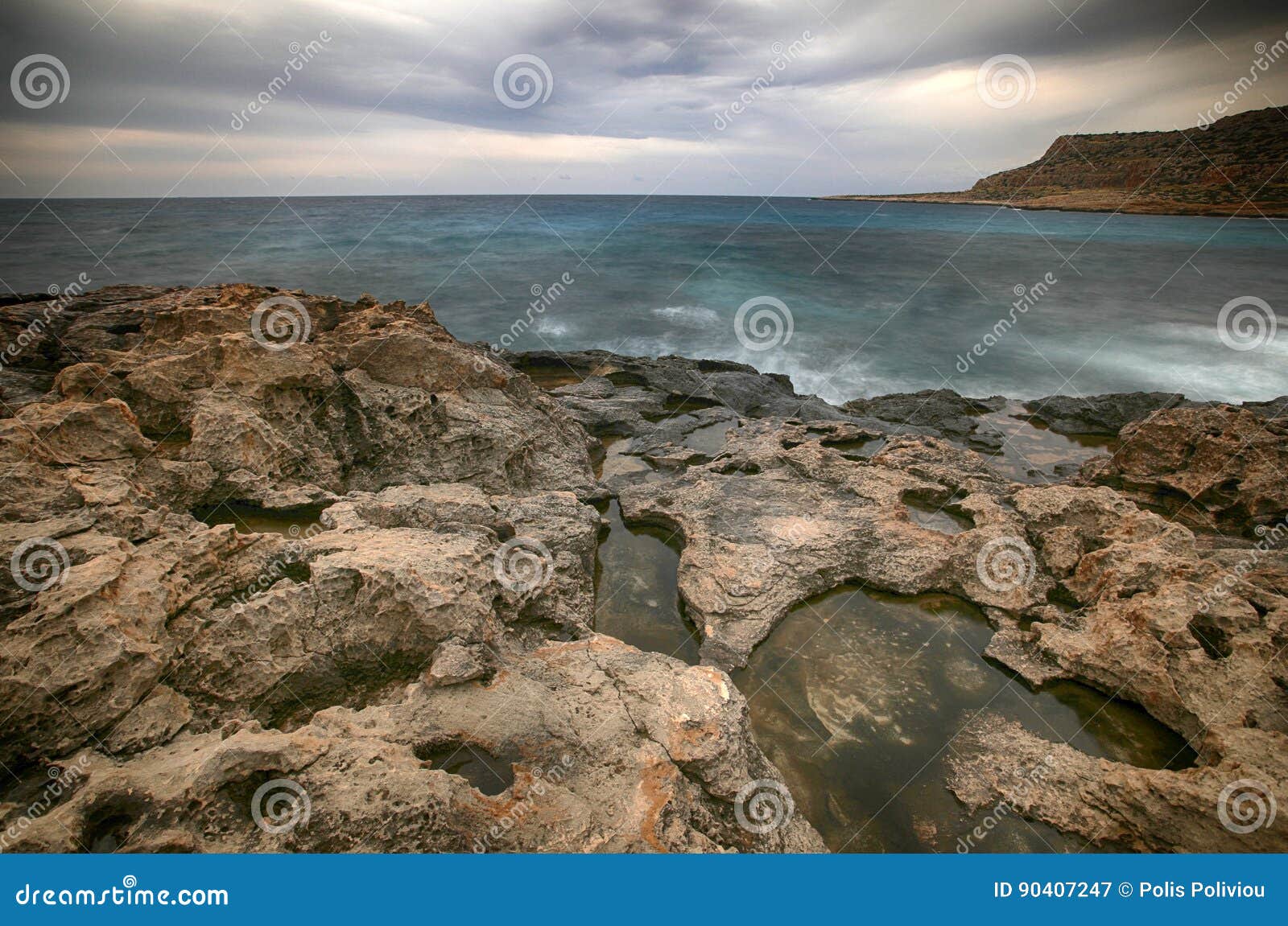 Cabo Greco imagen de archivo. Imagen de wallpaper, chipre - 90407247