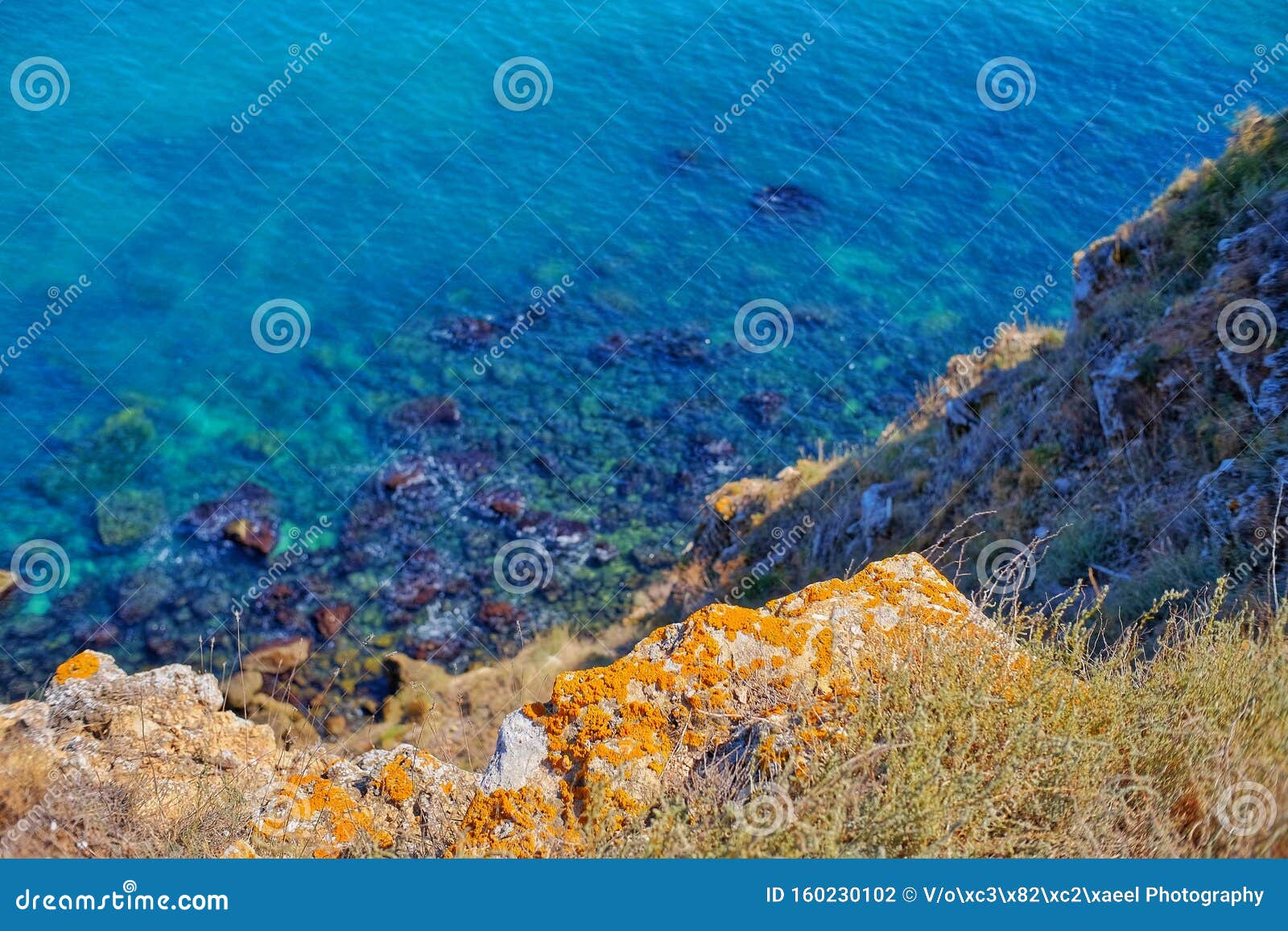 Cabo Kaliakra, Bulgaria foto de archivo. Imagen de paisaje - 160230102