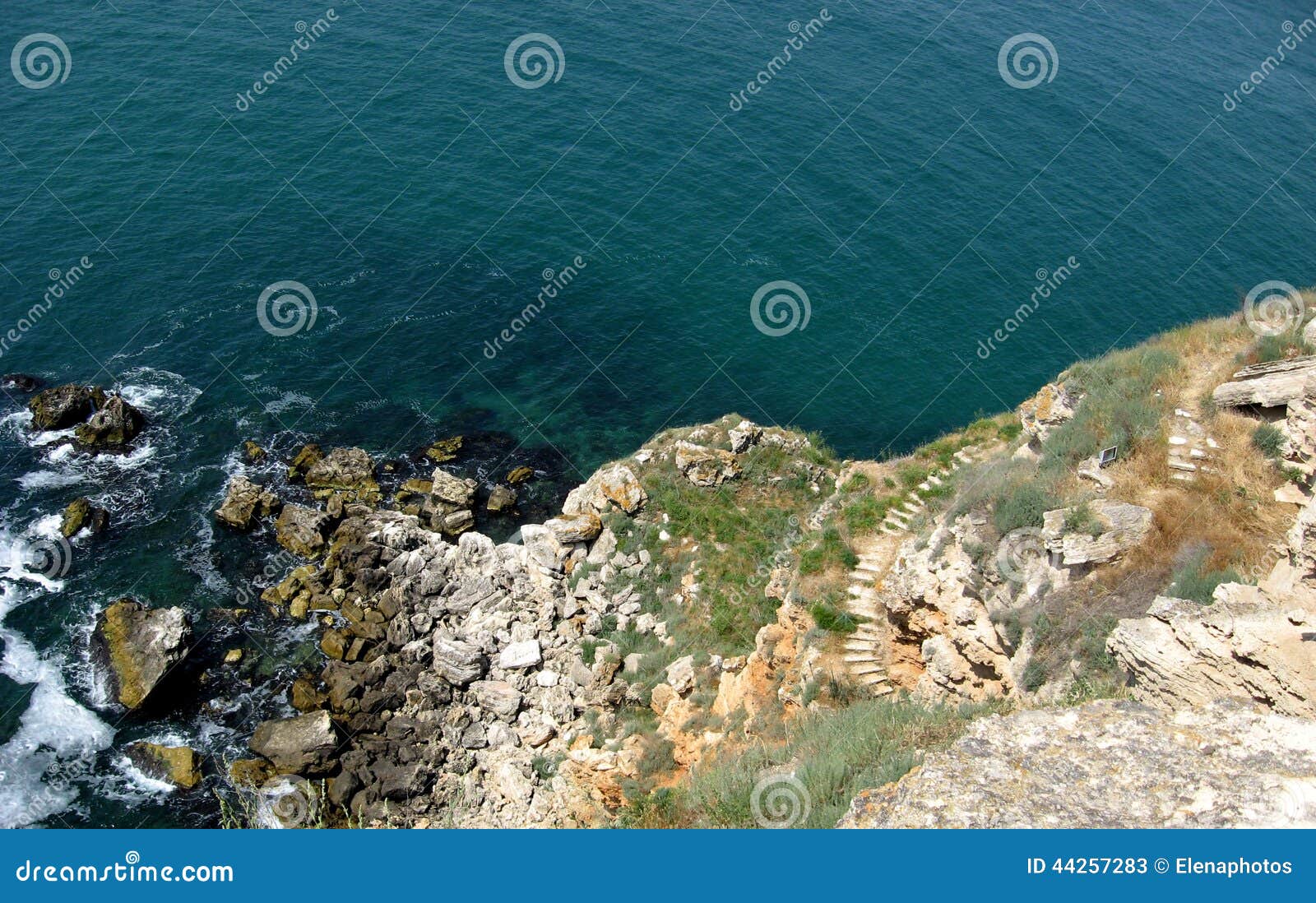 Cabo Kaliakra, En El Mar Negro Imagen de archivo - Imagen de agua ...