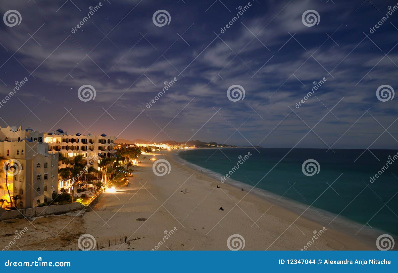 Cabo Night Life stock photo. Image of romantic, life - 12347044