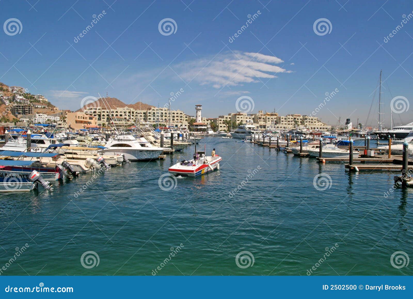 Cabo Port Marina stock photo. Image of city, marina, yacht - 2502500