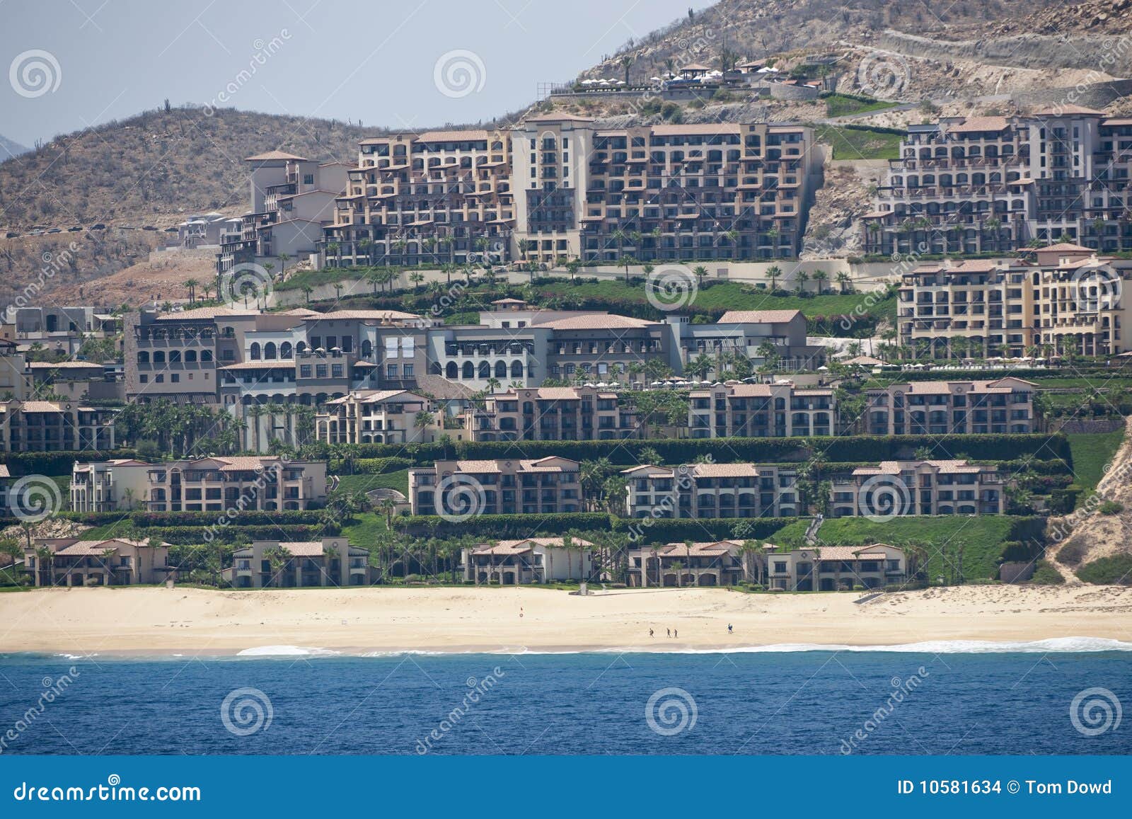 Cabo San Lucas waterfront stock photo. Image of architecture - 10581634