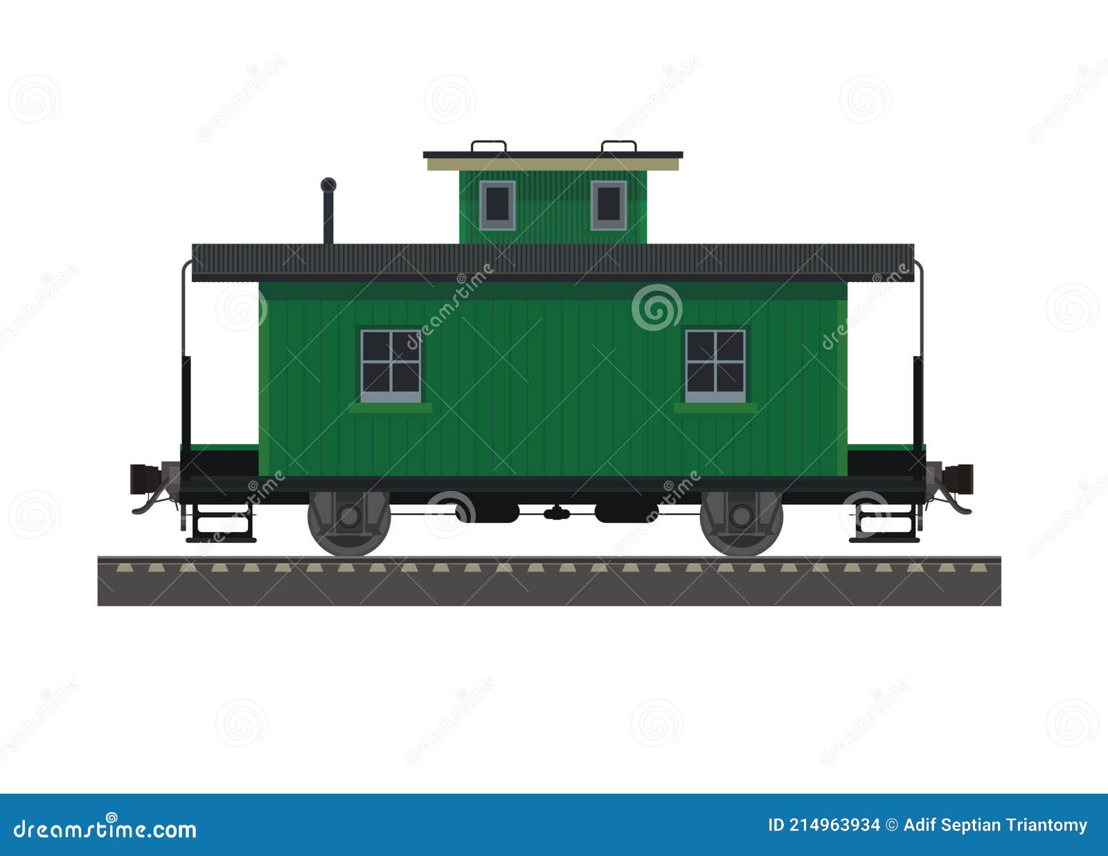 Train Caboose Template
