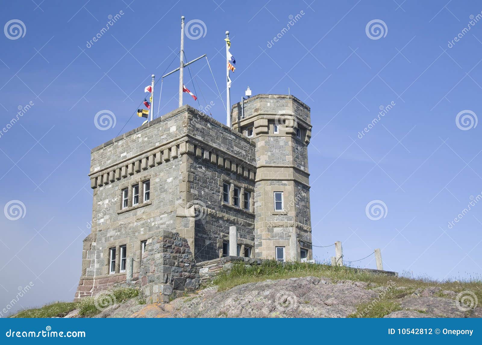 Cabot Tower stock photo. Image of fort, point, cabot - 10542812