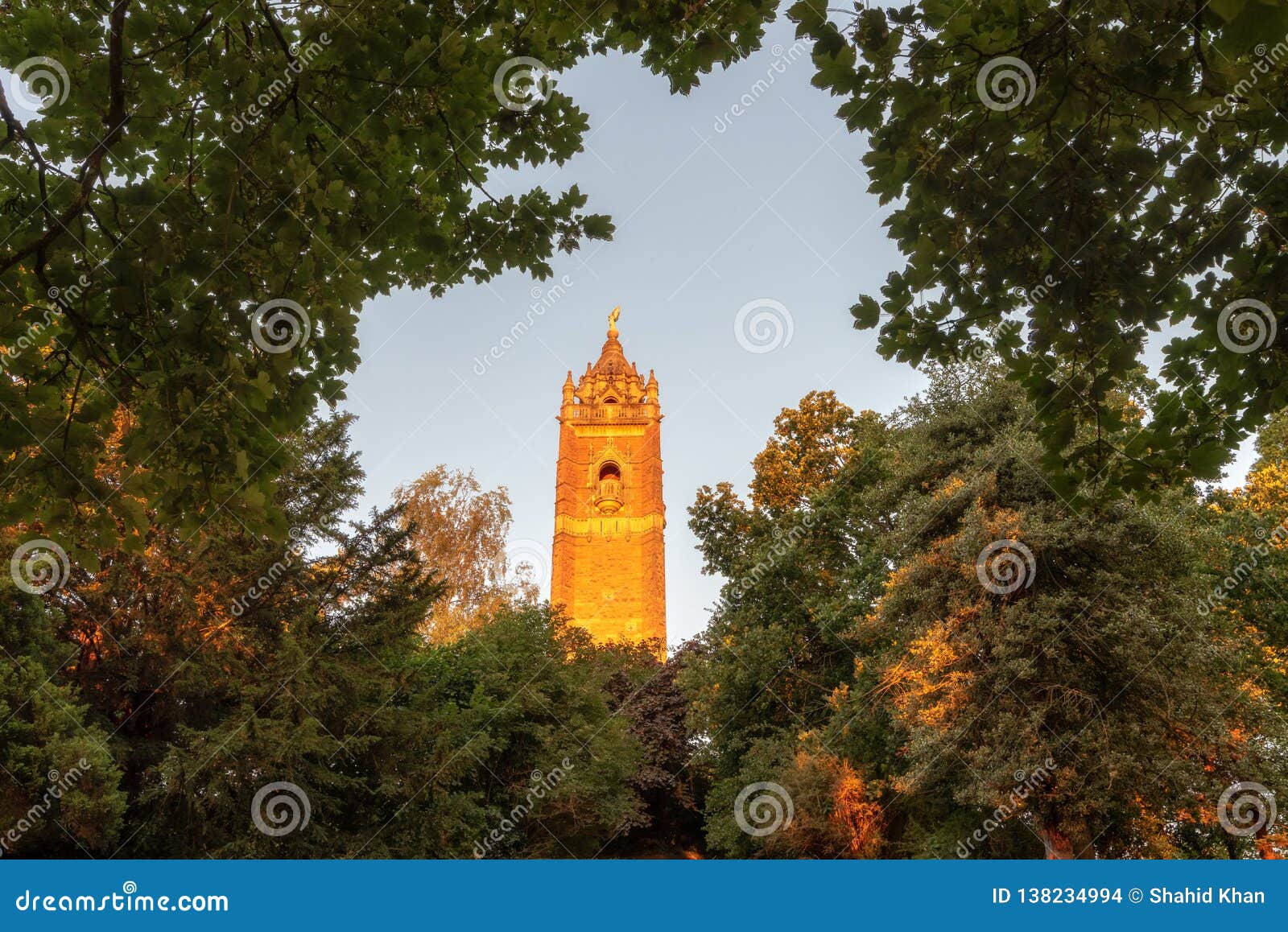 Cabot Tower Bristol editorial stock image. Image of architecture ...