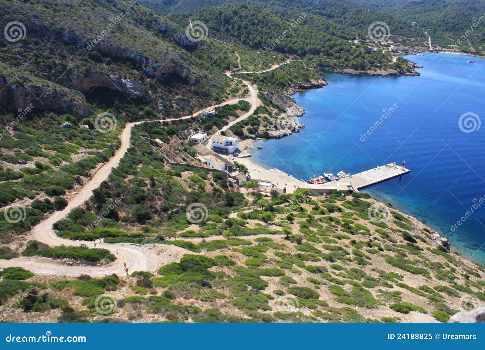 Cabrera Island stock image. Image of restthe, road, sunny - 24188825