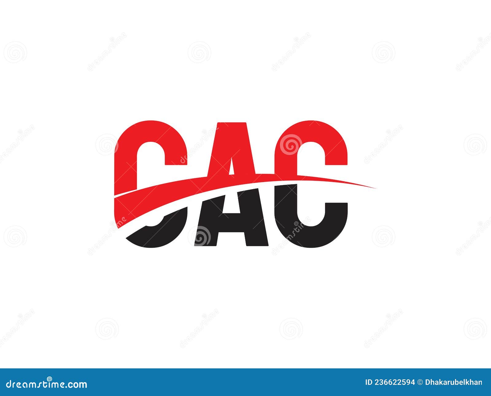 CAC Letter Initial Logo Design Vector Illustration Stock Vector ...