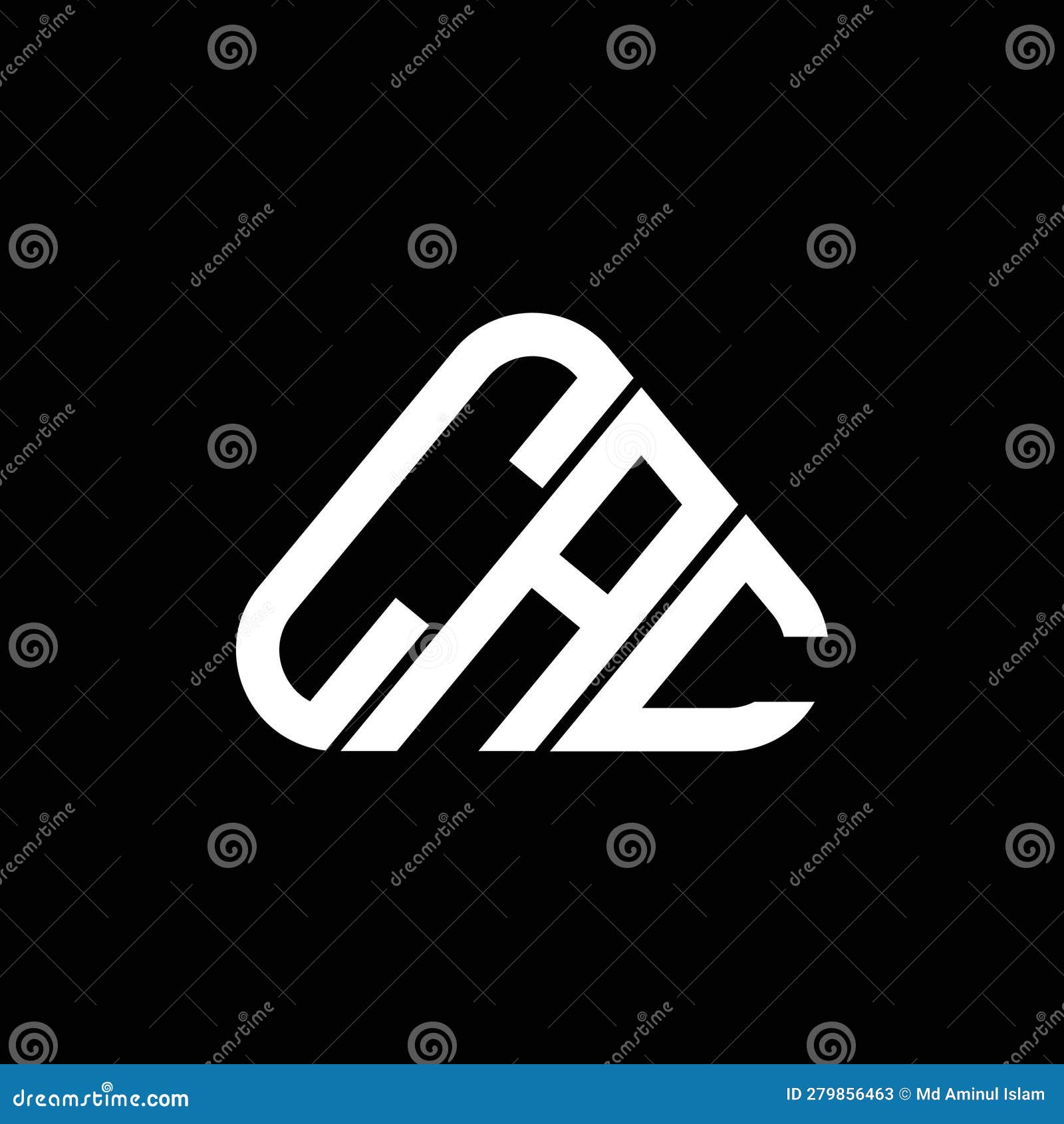 CAC Letter Logo Creative Design with Vector Graphic, CAC Stock Vector ...