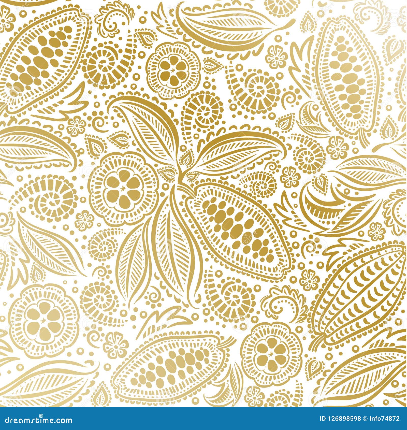 Cacao Beans Seamless Pattern Stock Illustration - Illustration of ... Cacao Beans Seamless Pattern Stock Illustration - Illustration of ...
