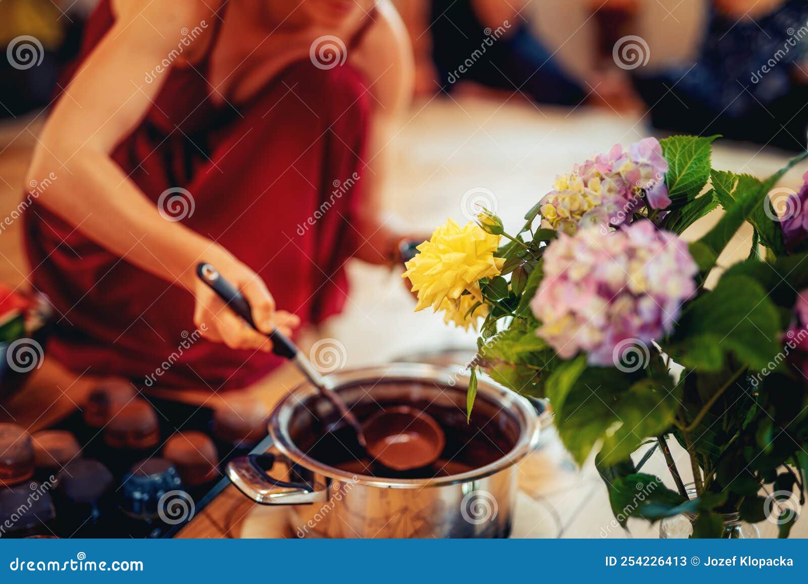 Cacao Ceremony, Heart Opening Medicine. Ceremony Space. Stock Image ...