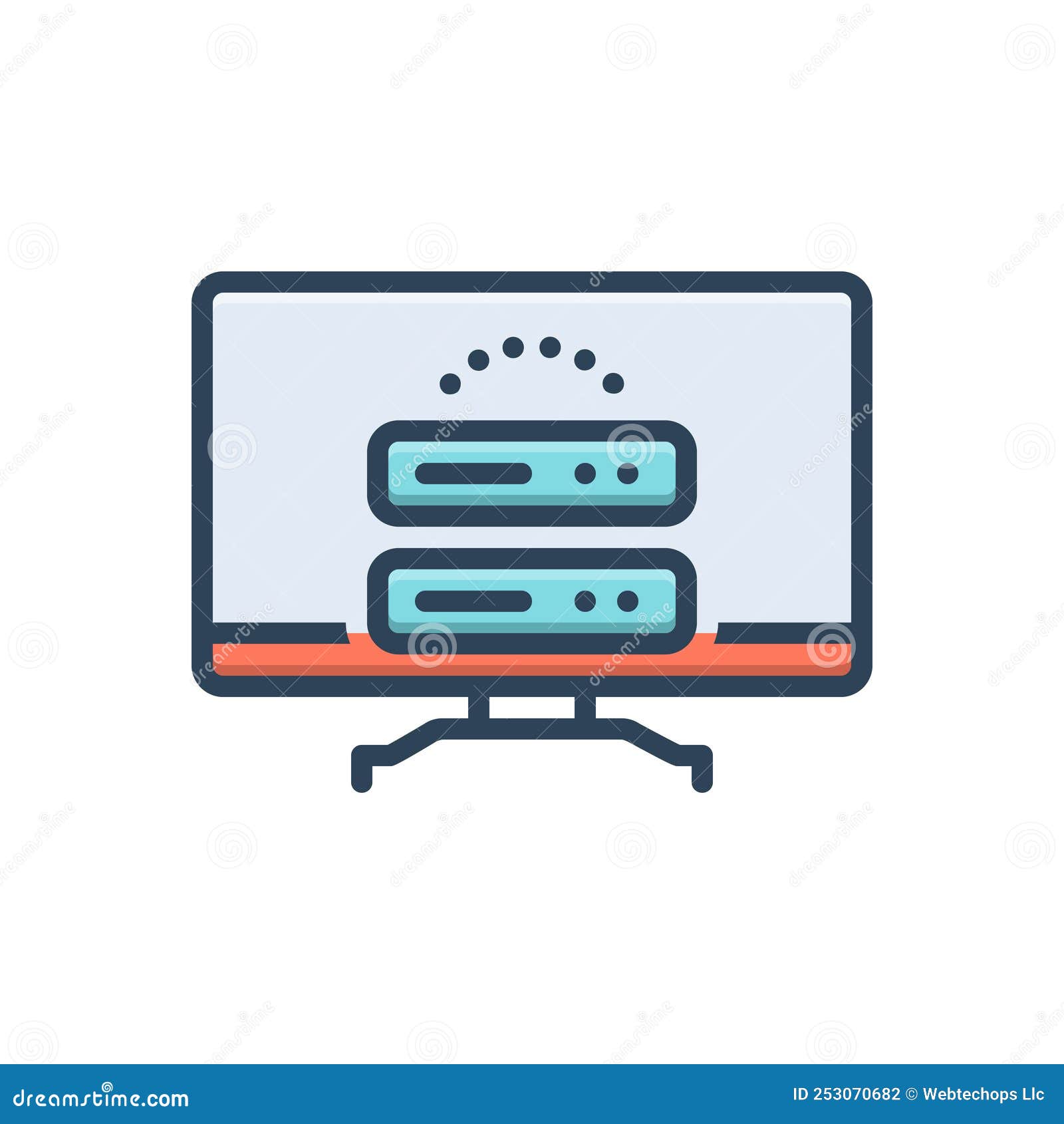 Color Illustration Icon for Cached, Web and App Stock Vector ...