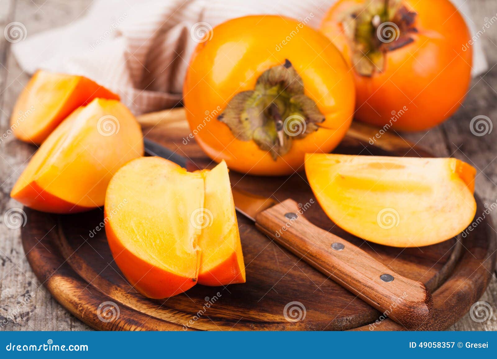 Cachi immagine stock. Immagine di cachi, vitamina, frutta - 49058357