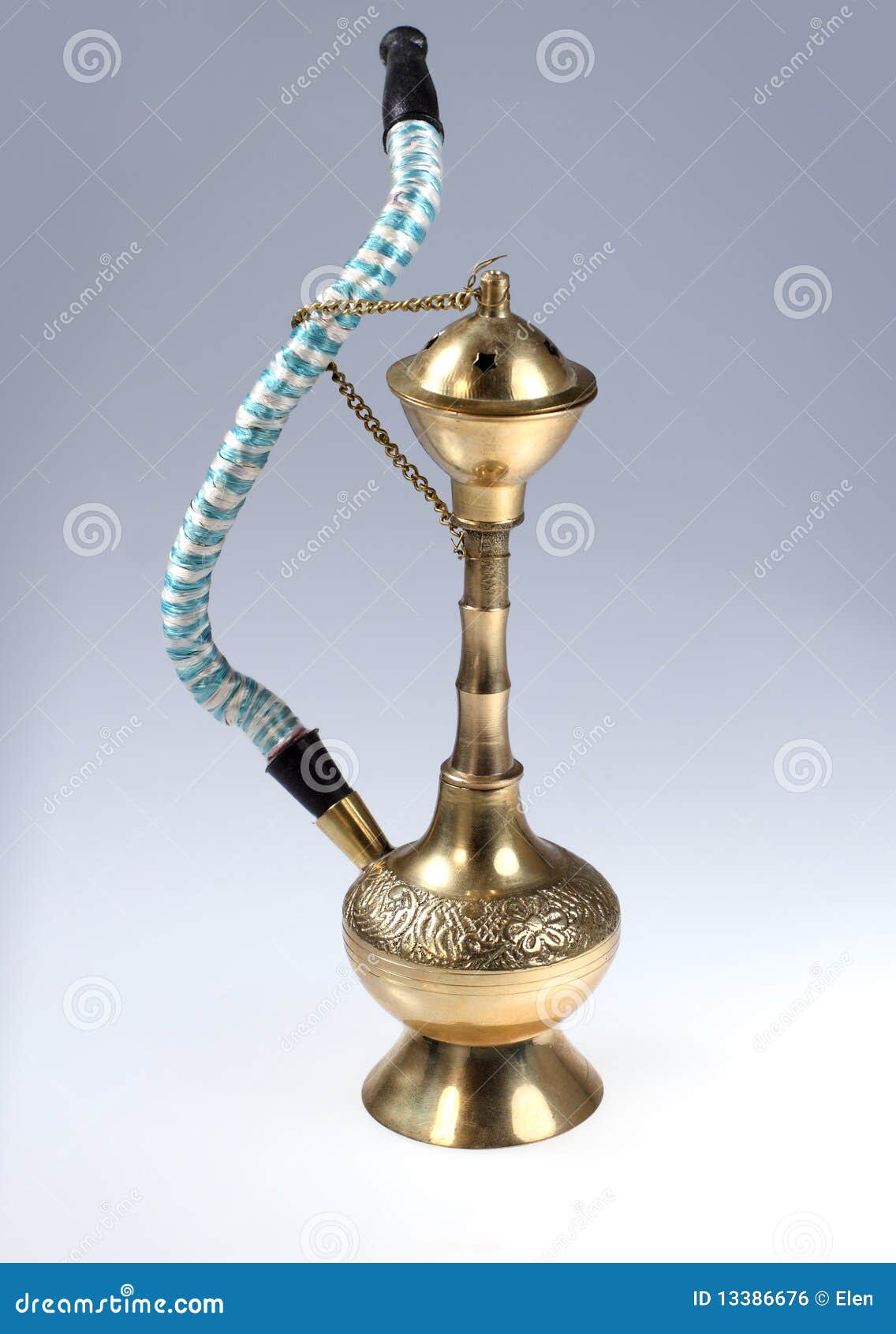 Cachimba egipcia foto de archivo. Imagen de antiguo, dorado - 13386676